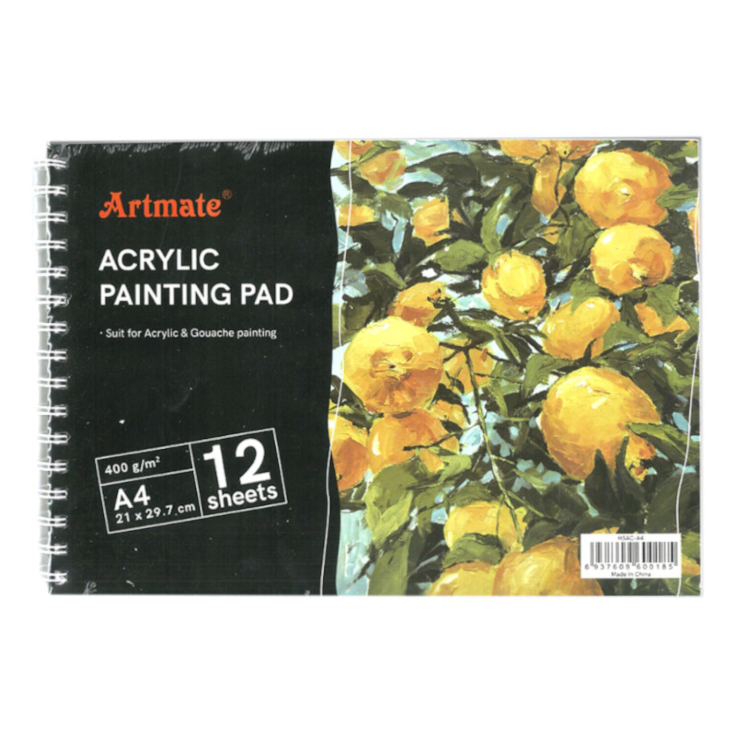 Block para pintar acrílico Artmate 12 hojas - A4 — Infantozzi