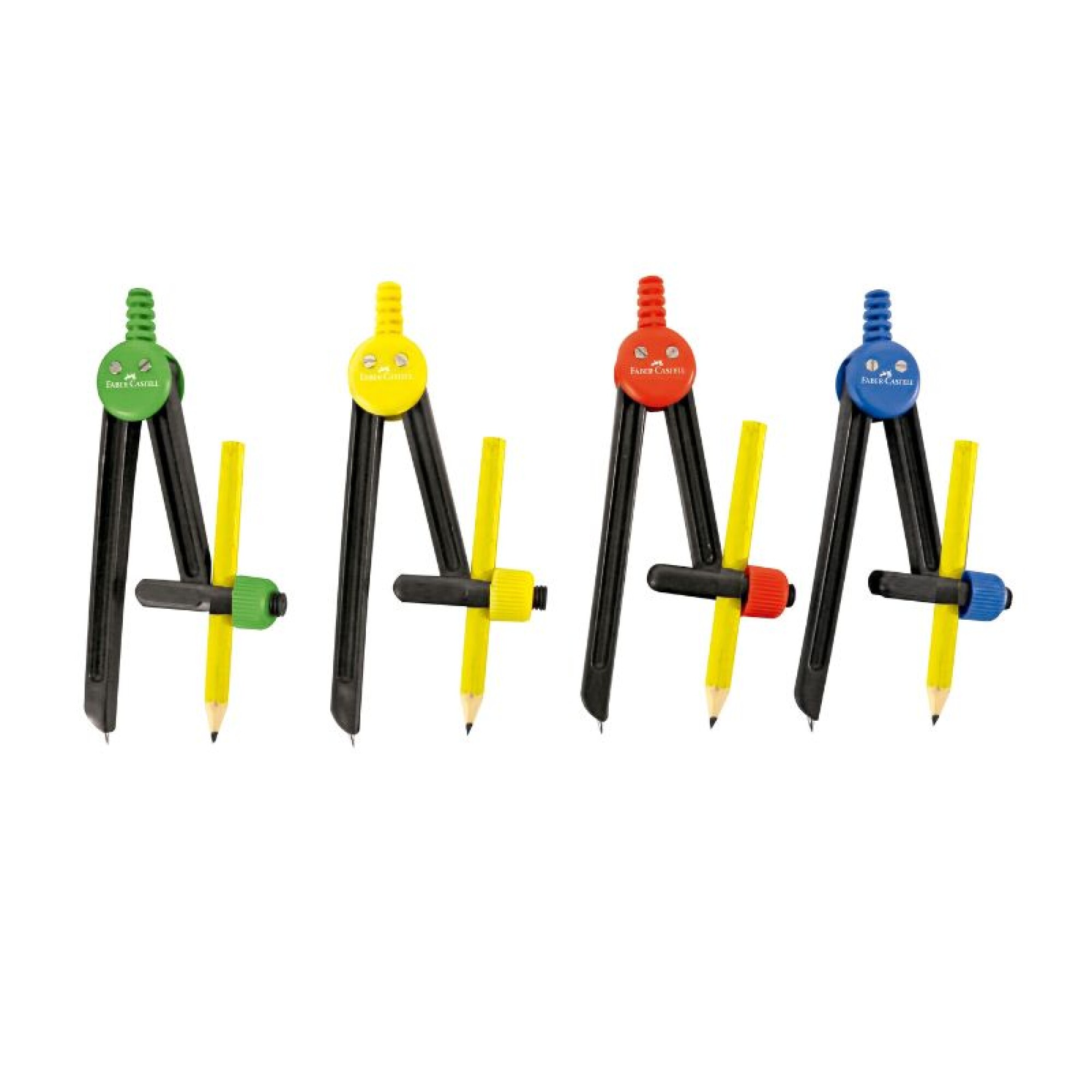 Compás Faber-Castell escolar con lápiz — Infantozzi