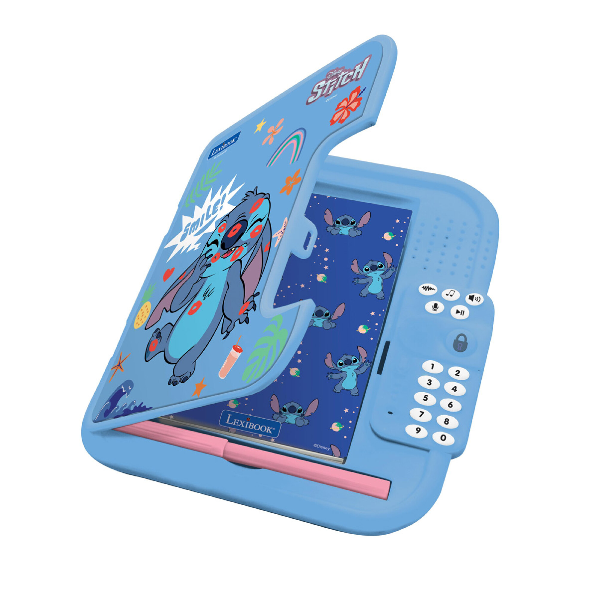 Diario Intimo Electrónico con Clave Lexibook Stitch — Cartoons