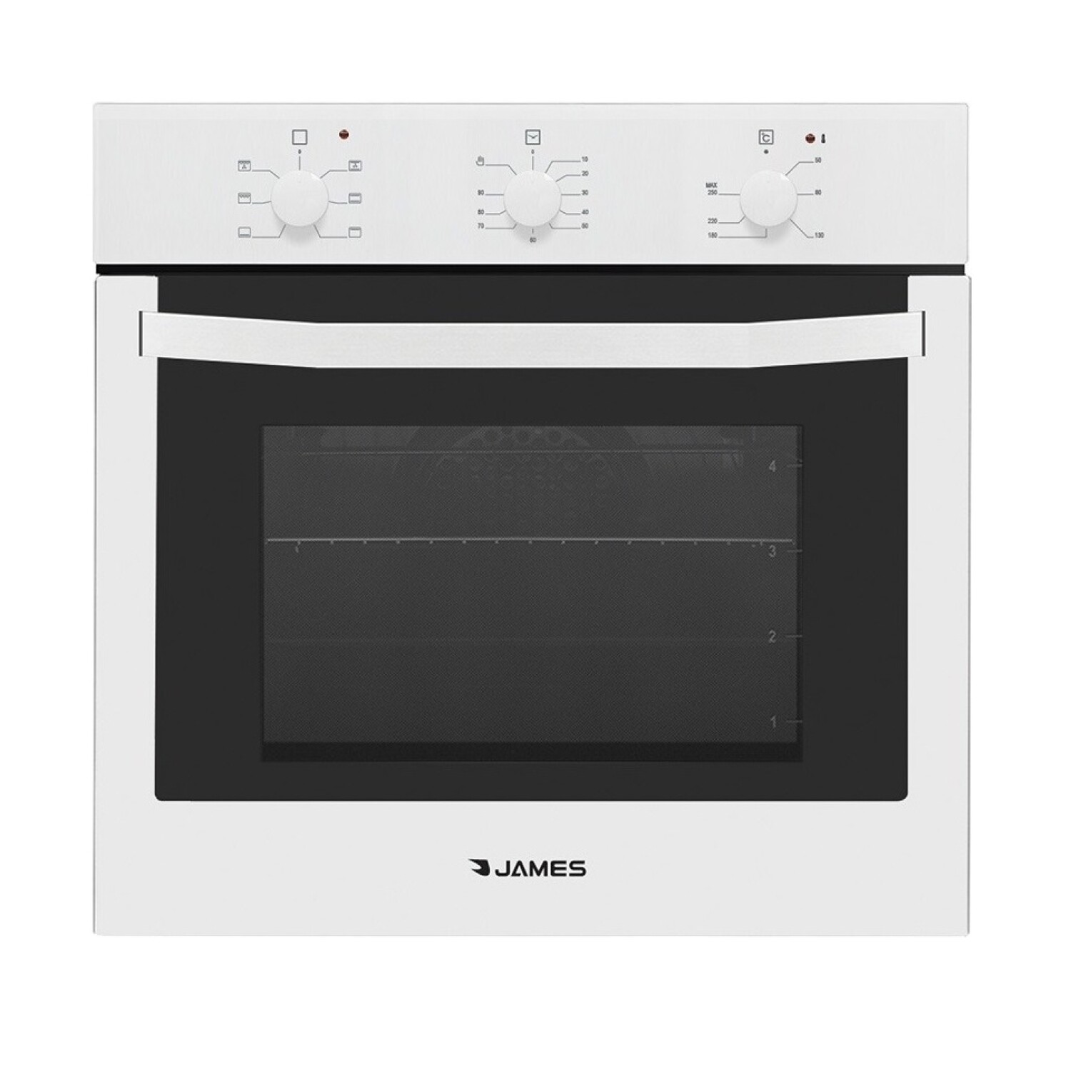 Horno De Empotrar James Hee Blanco Conveccion Grill — La Tentación