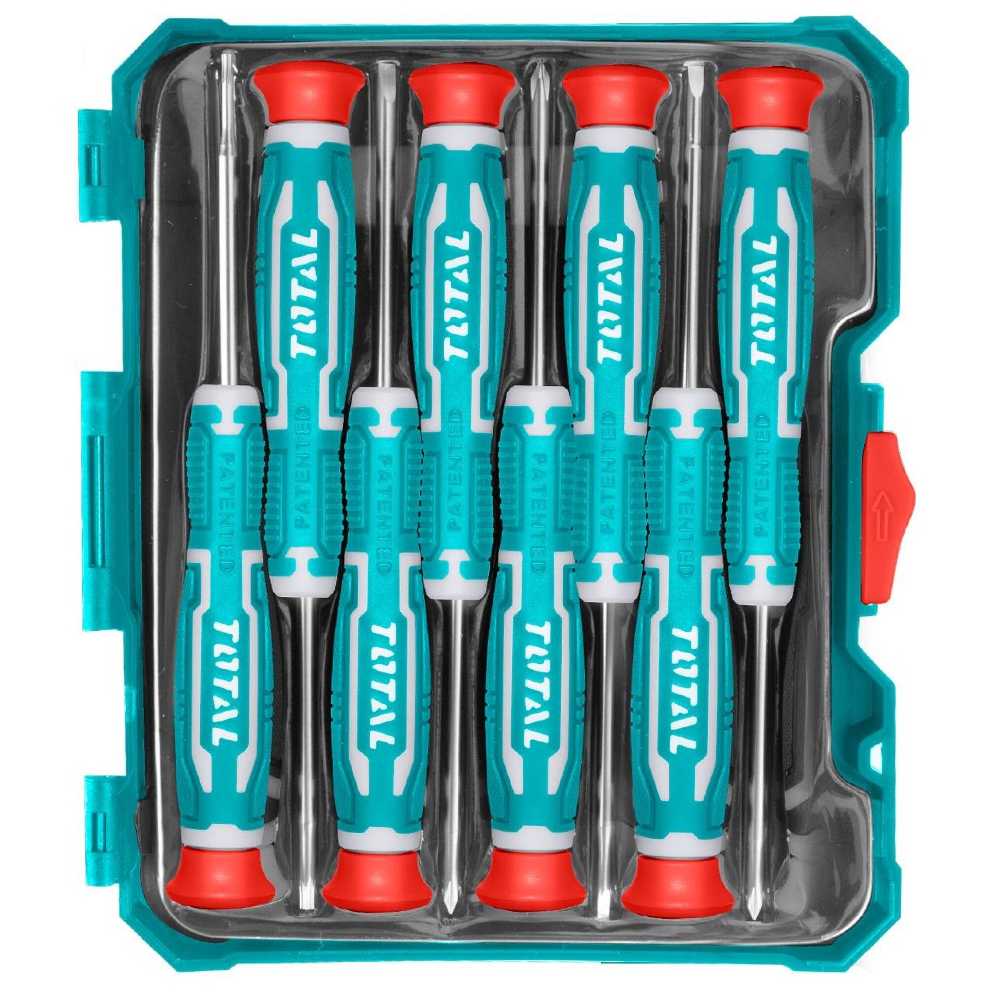 Set De Destornilladores De Precisión 8 Unidades — Herramientas Total