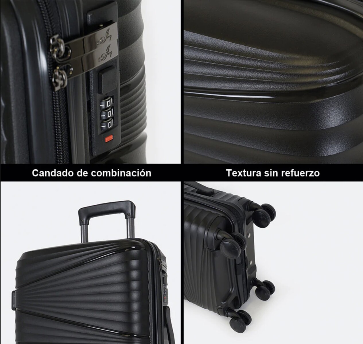 Valija chica 20” Carry-on - Negro — Aventureros