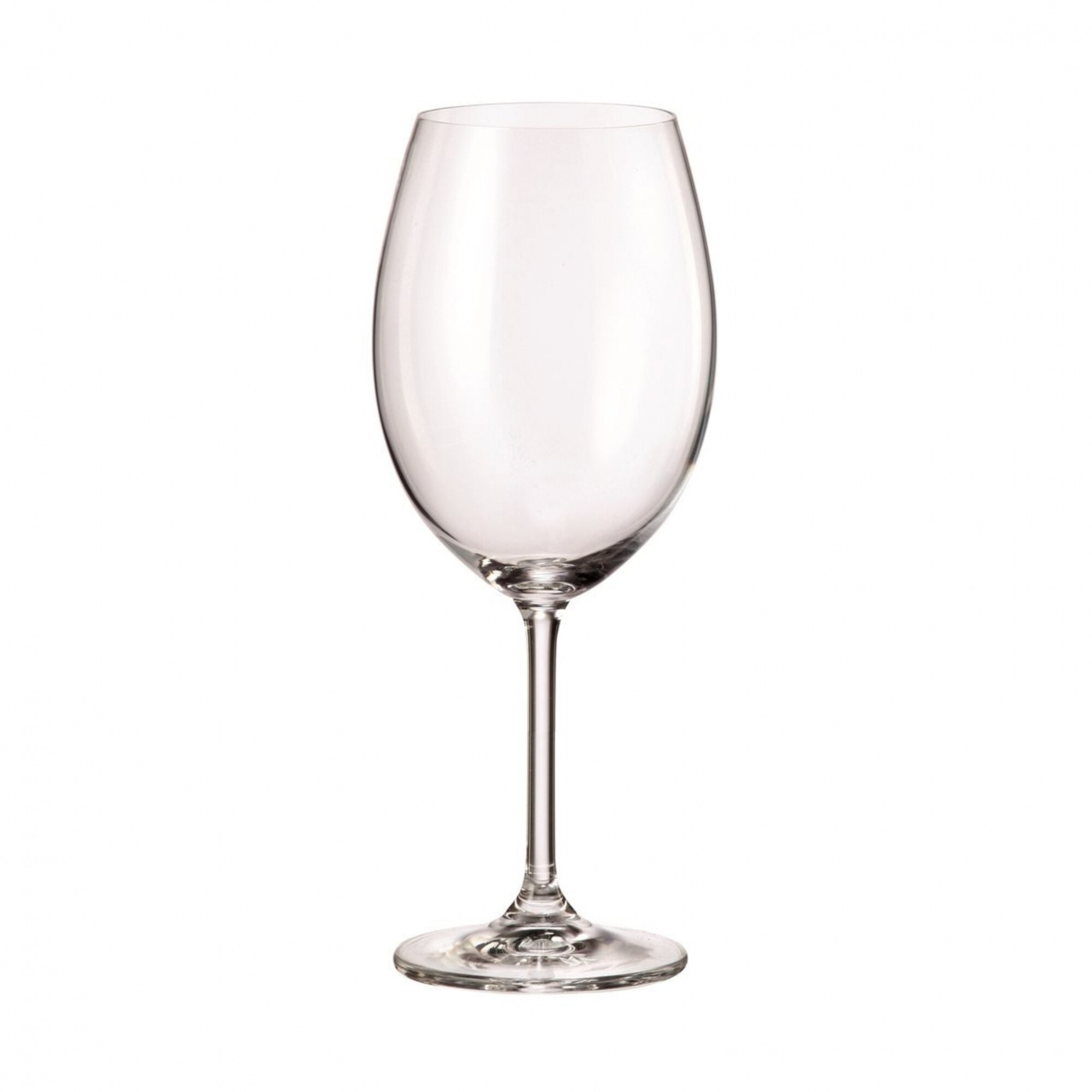 Set 6 Copas Bordeaux - 590ml Bohemia — Rustico Hogar