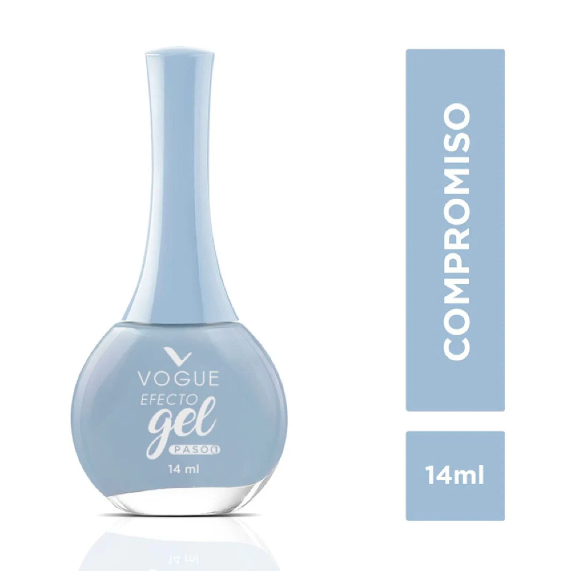 Esmalte Vogue Efecto Gel Compromiso 14ml — San Roque