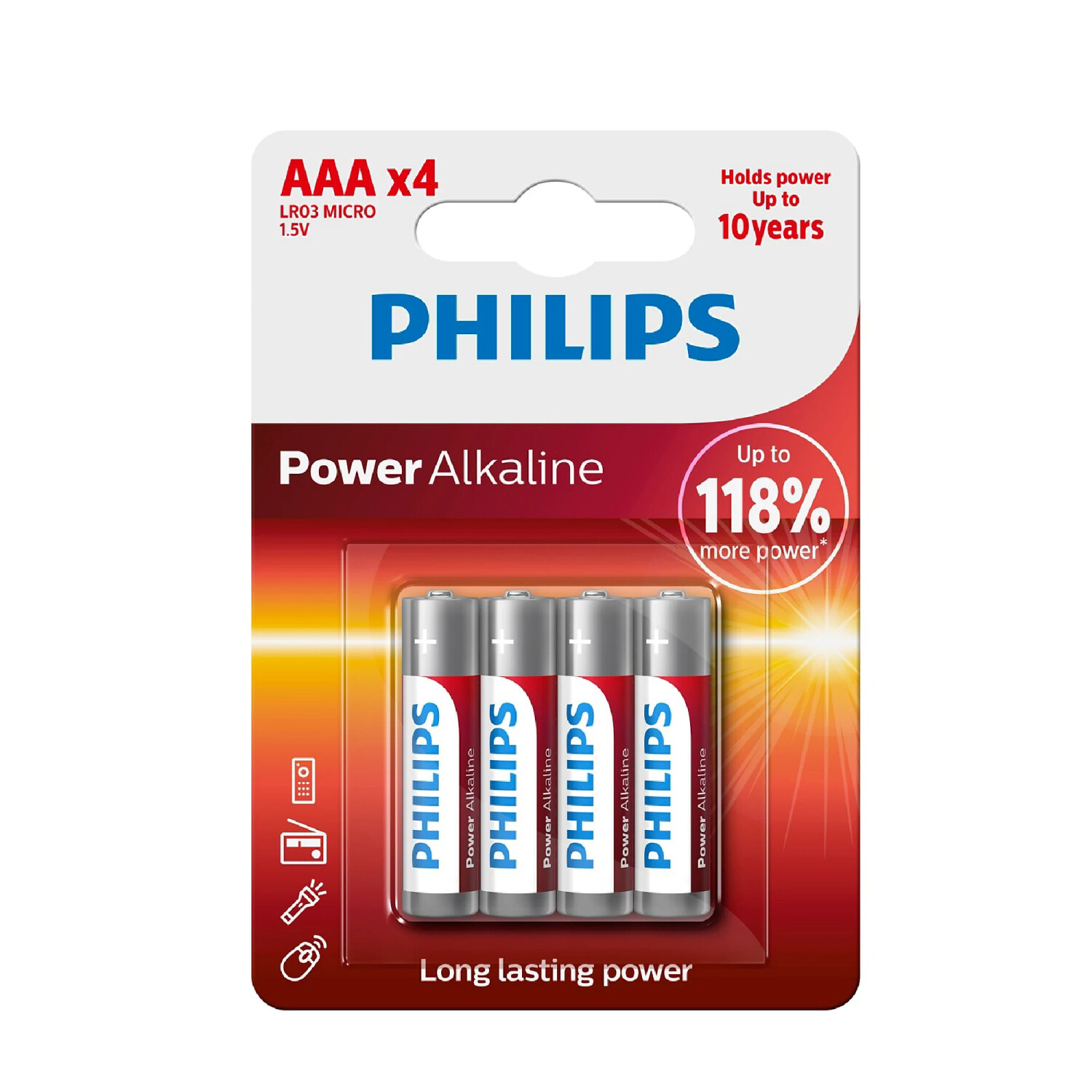Pila AAA linea Power Alkaline — Philips
