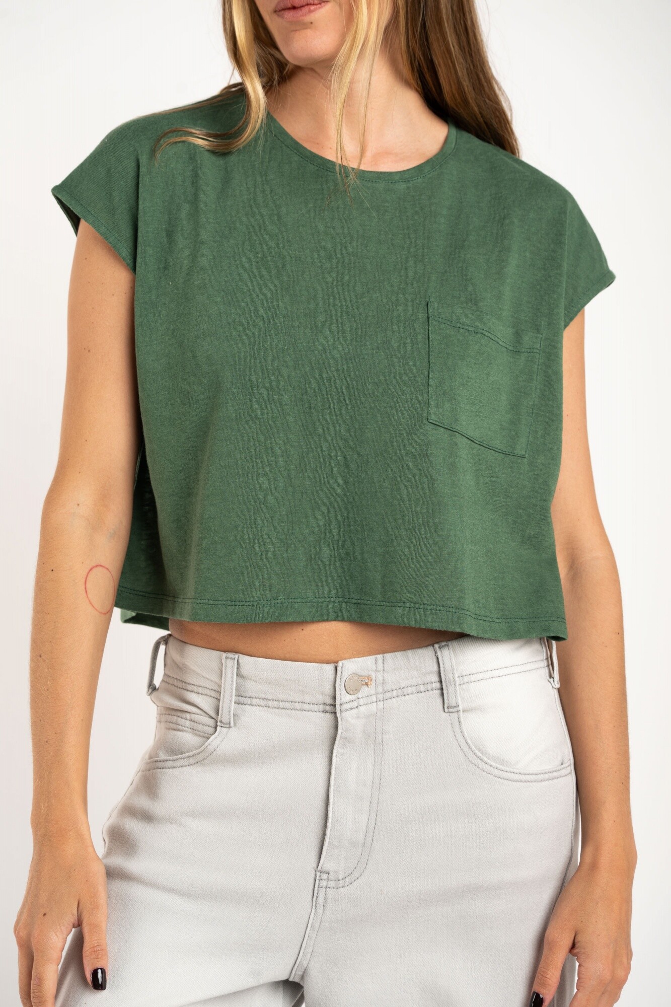 Remera Algodón - Verde — Lemon