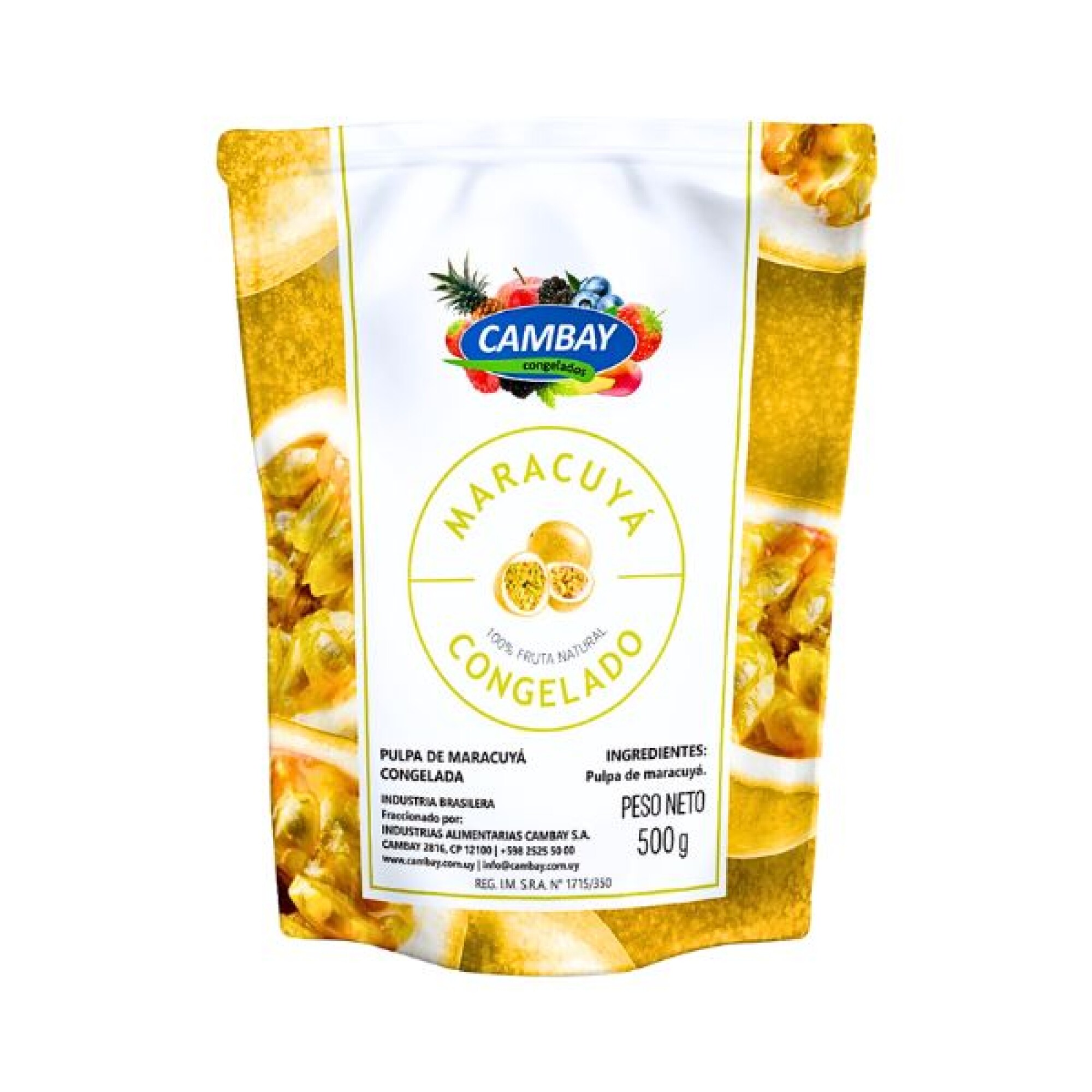 Maracuyá Cambay - 500 g — CONGELADOS.COM.UY
