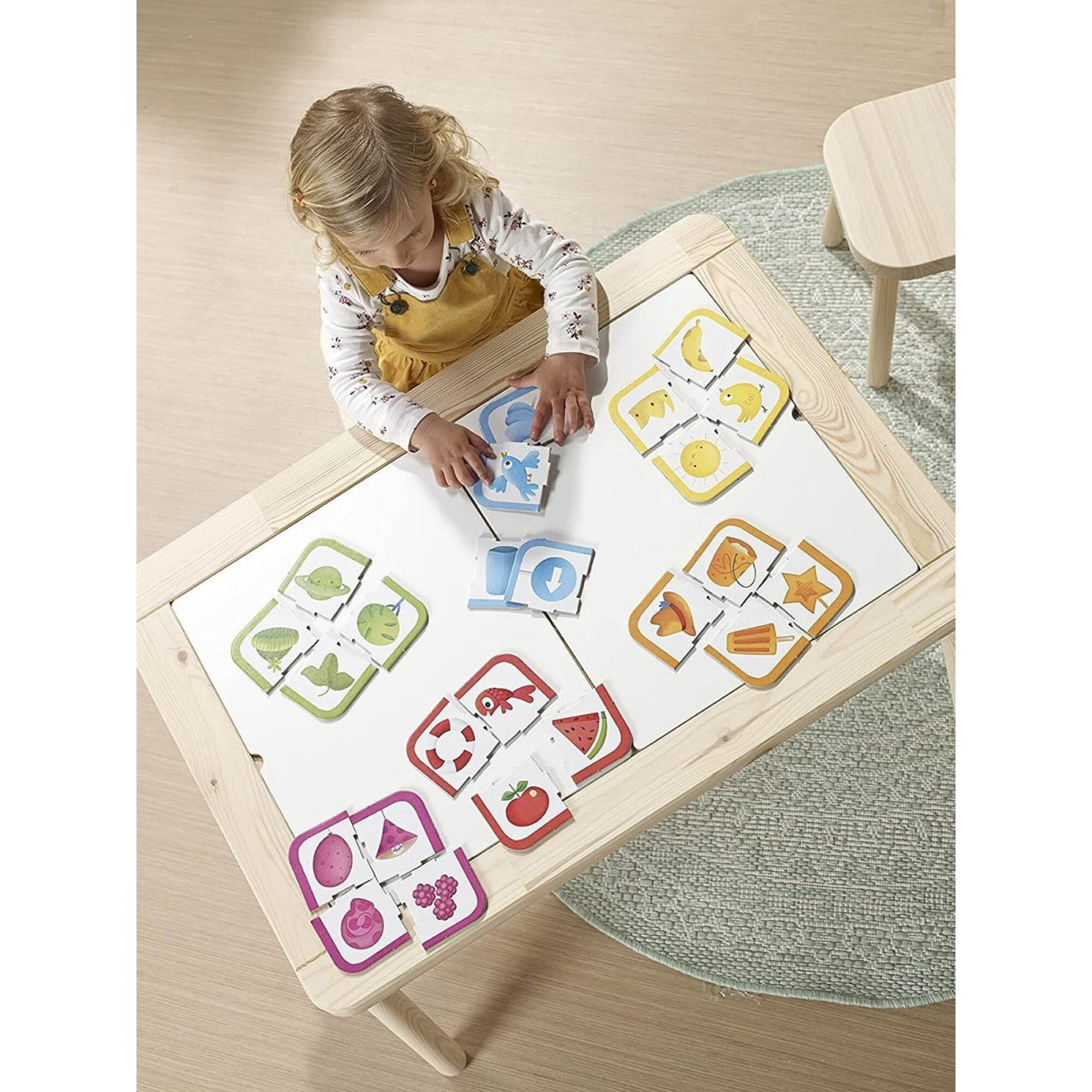 Puzzle Rompecabeza Didactico Aprender Colores Educa Niños — Atrix