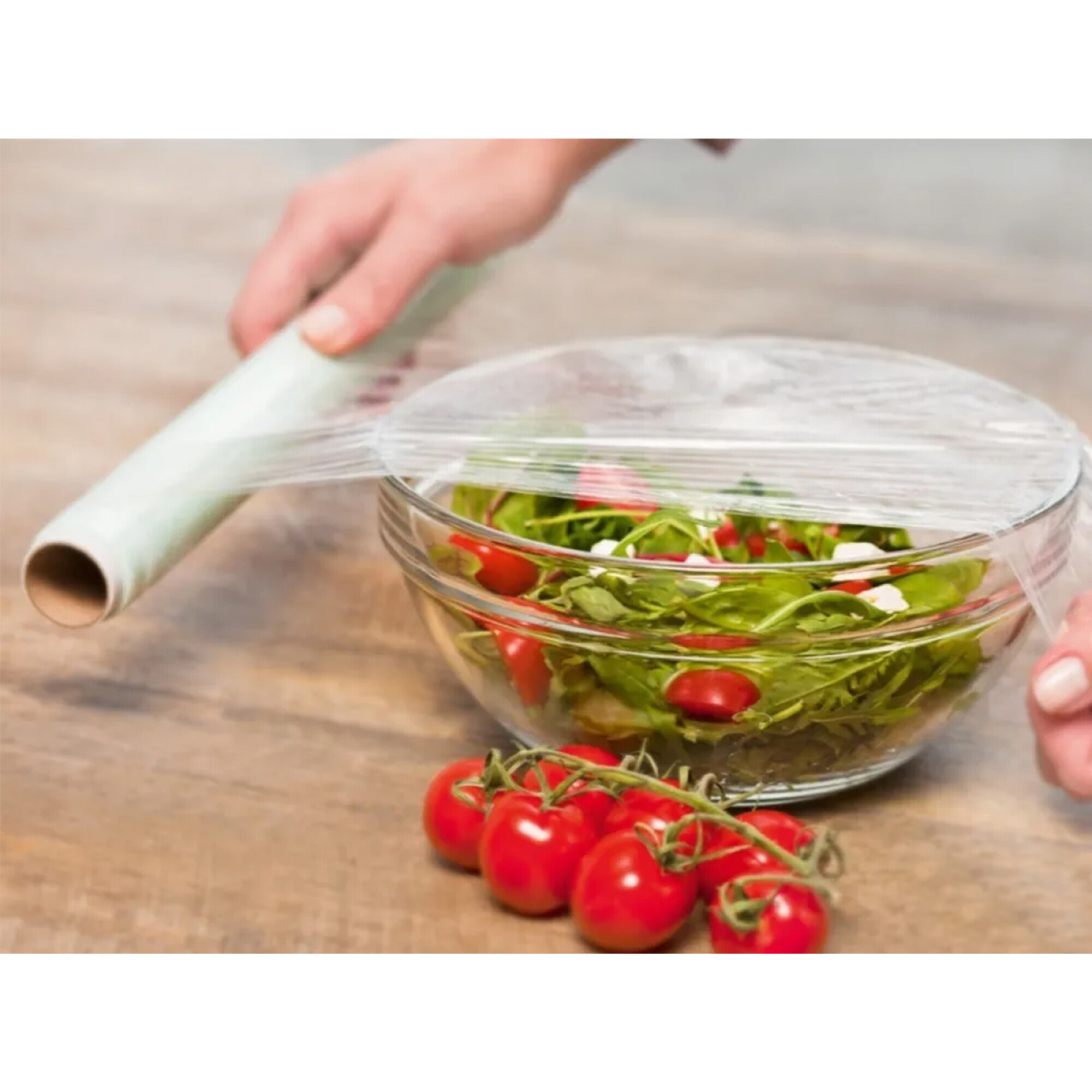 Film alimentos 28 cm x 250 mts - TRANSPARENTE — Garage Impo