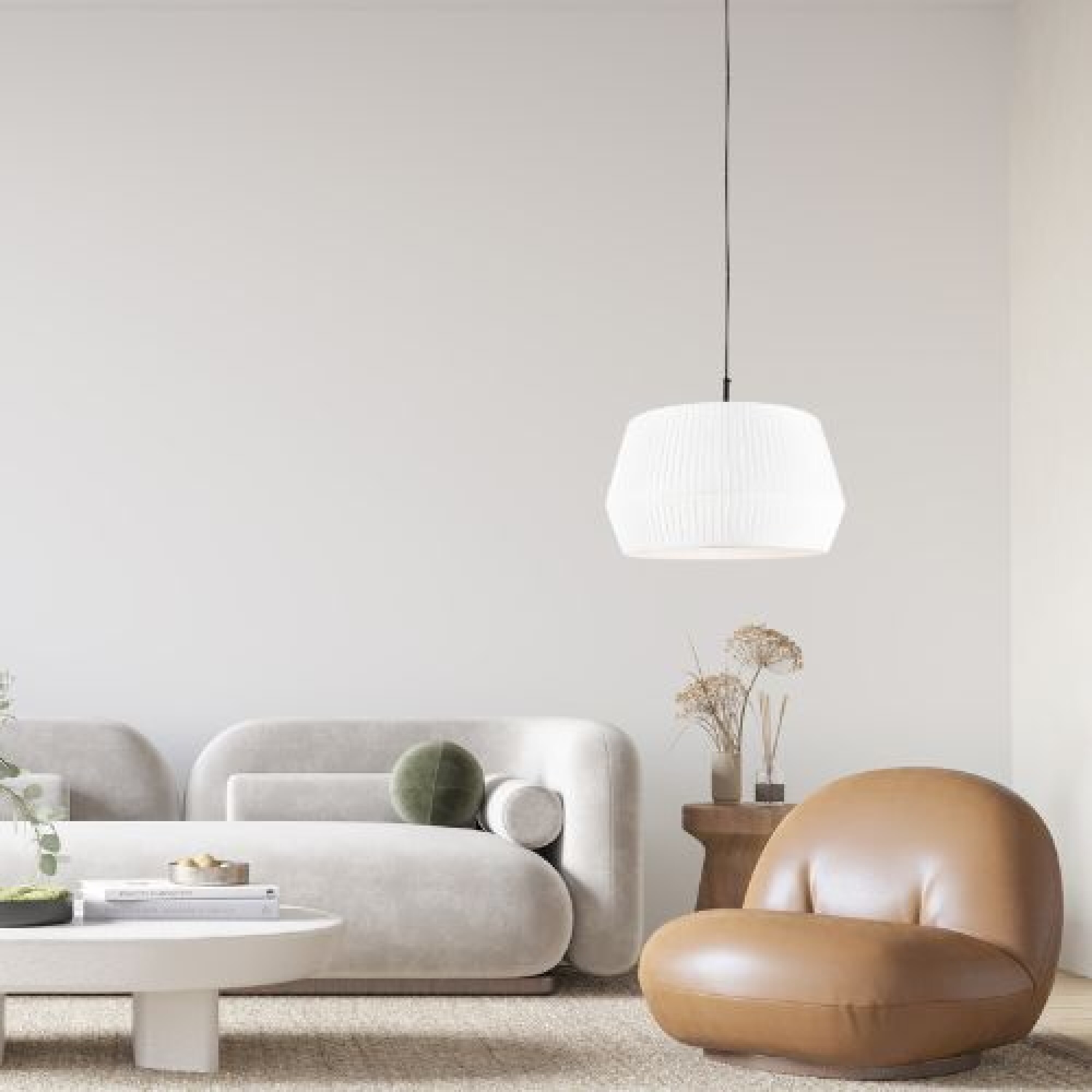 Luminaria Colgante Orbis Blanca — Serlux
