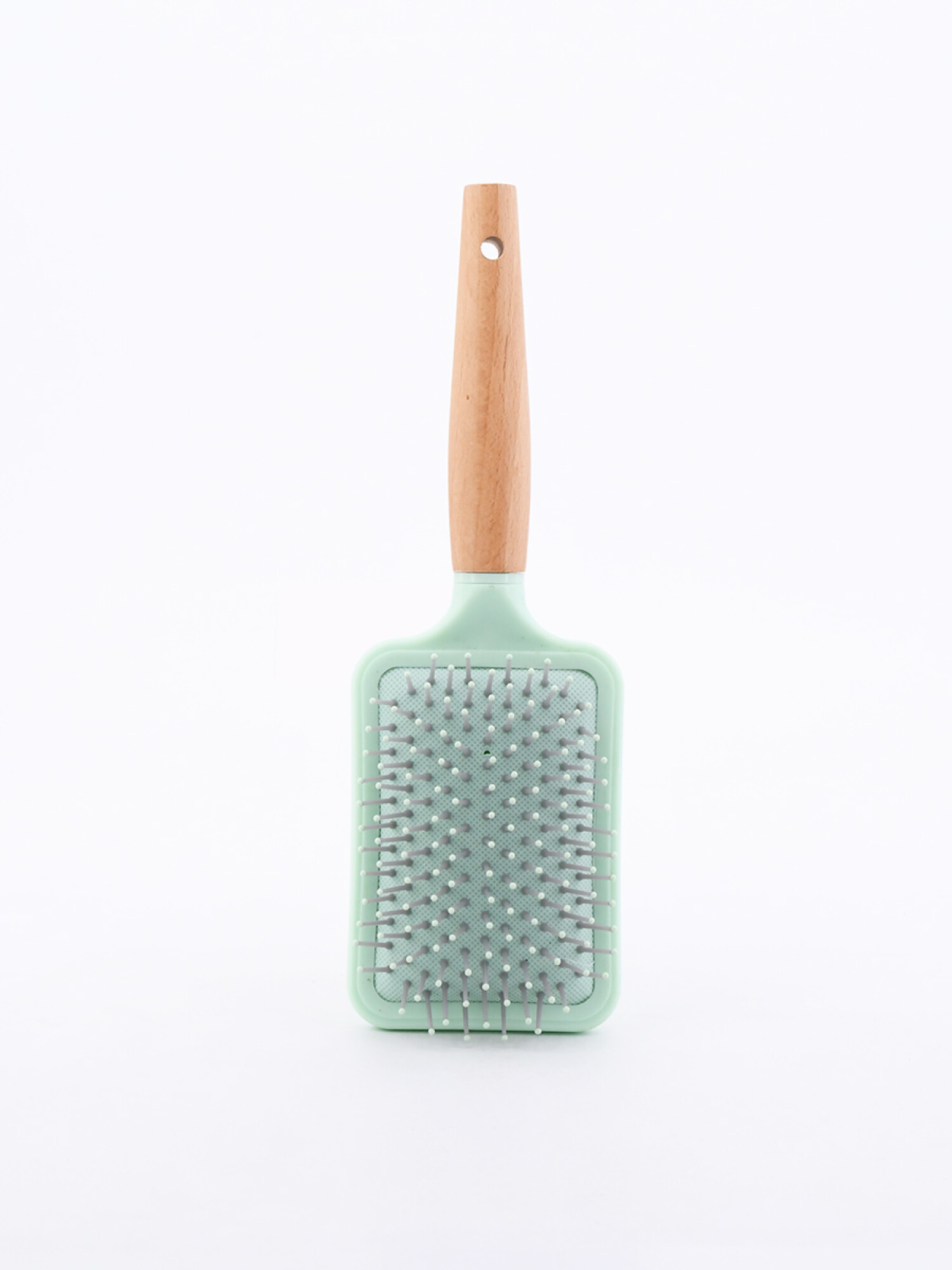 CEPILLO PALETA WOOD - VERDE AQUA — Guapa - Paprika
