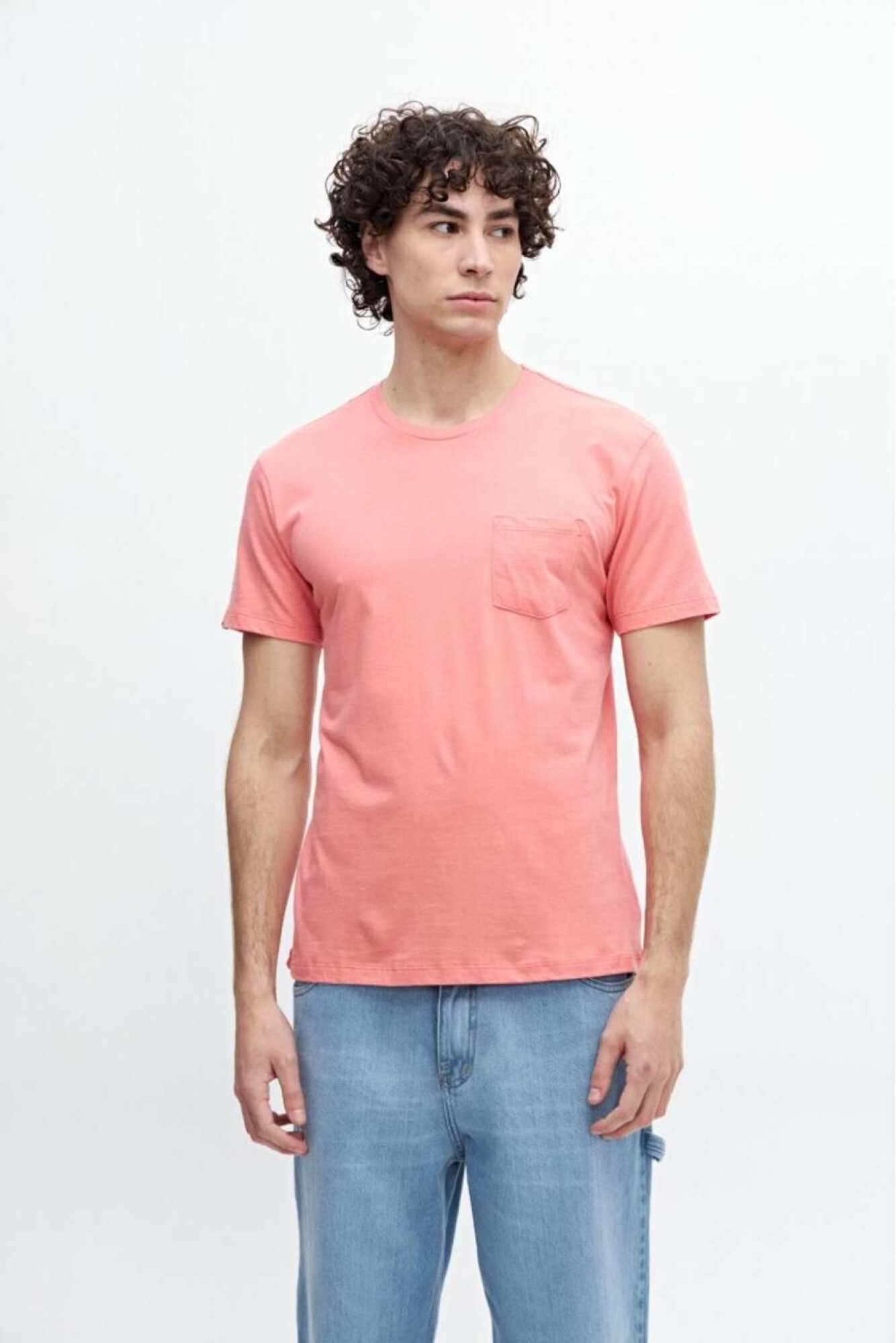 Remera Edgar - Coral — Tienda Soy Santander