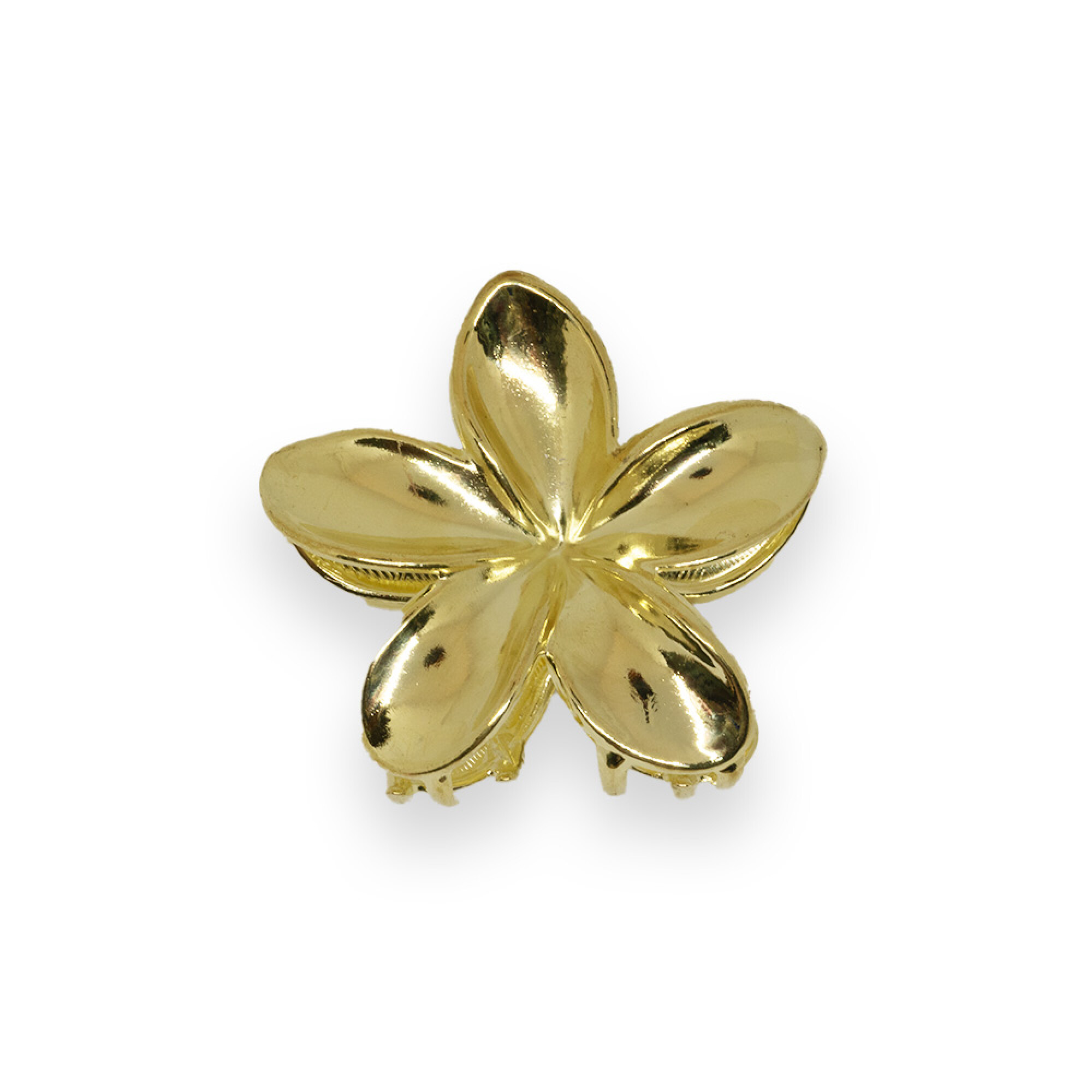 LILY PINZA FLOR DORADO 7CM — Nuvó