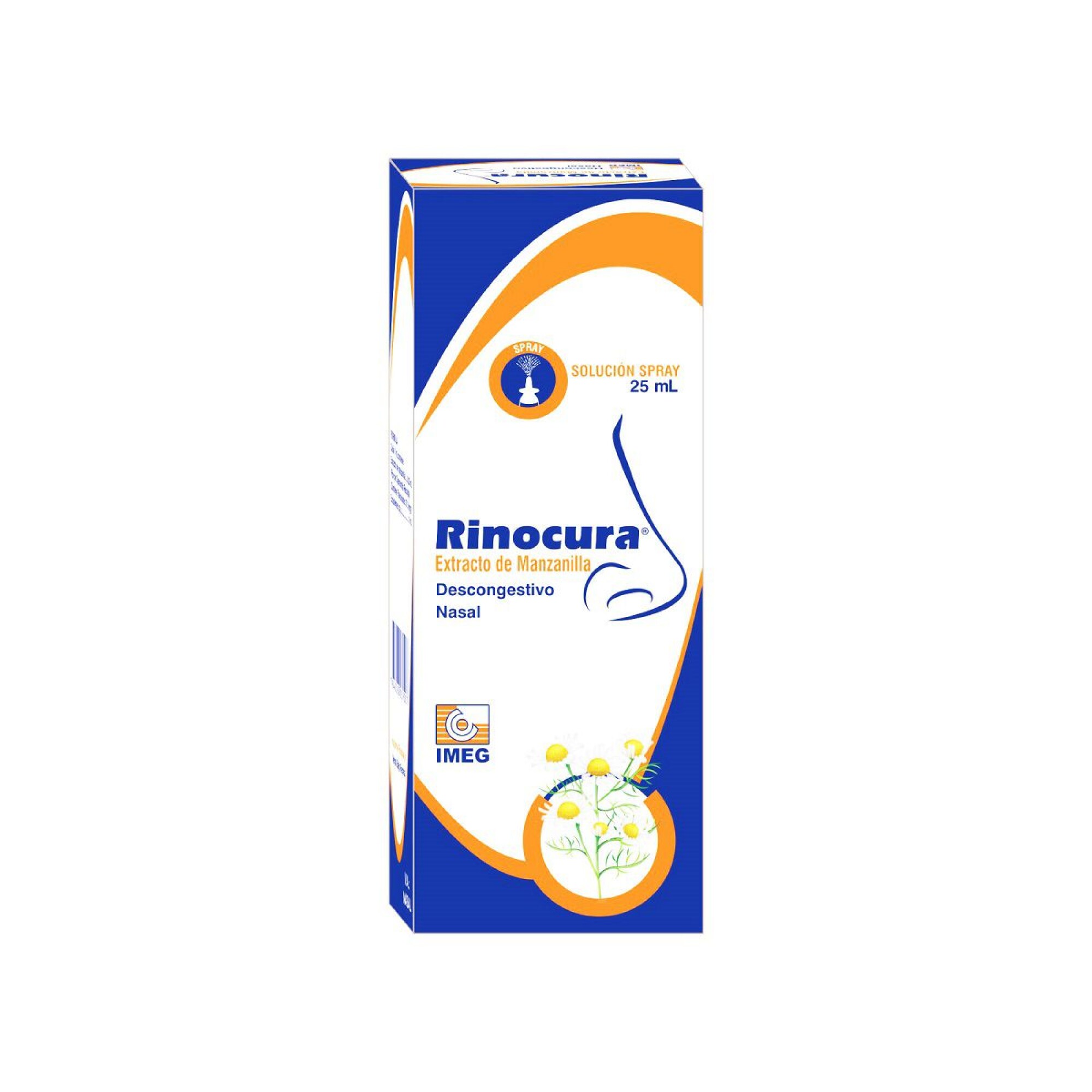 RINOCURA SOL. SPRAY NASAL FR. X 25 ML. — Farmacenter