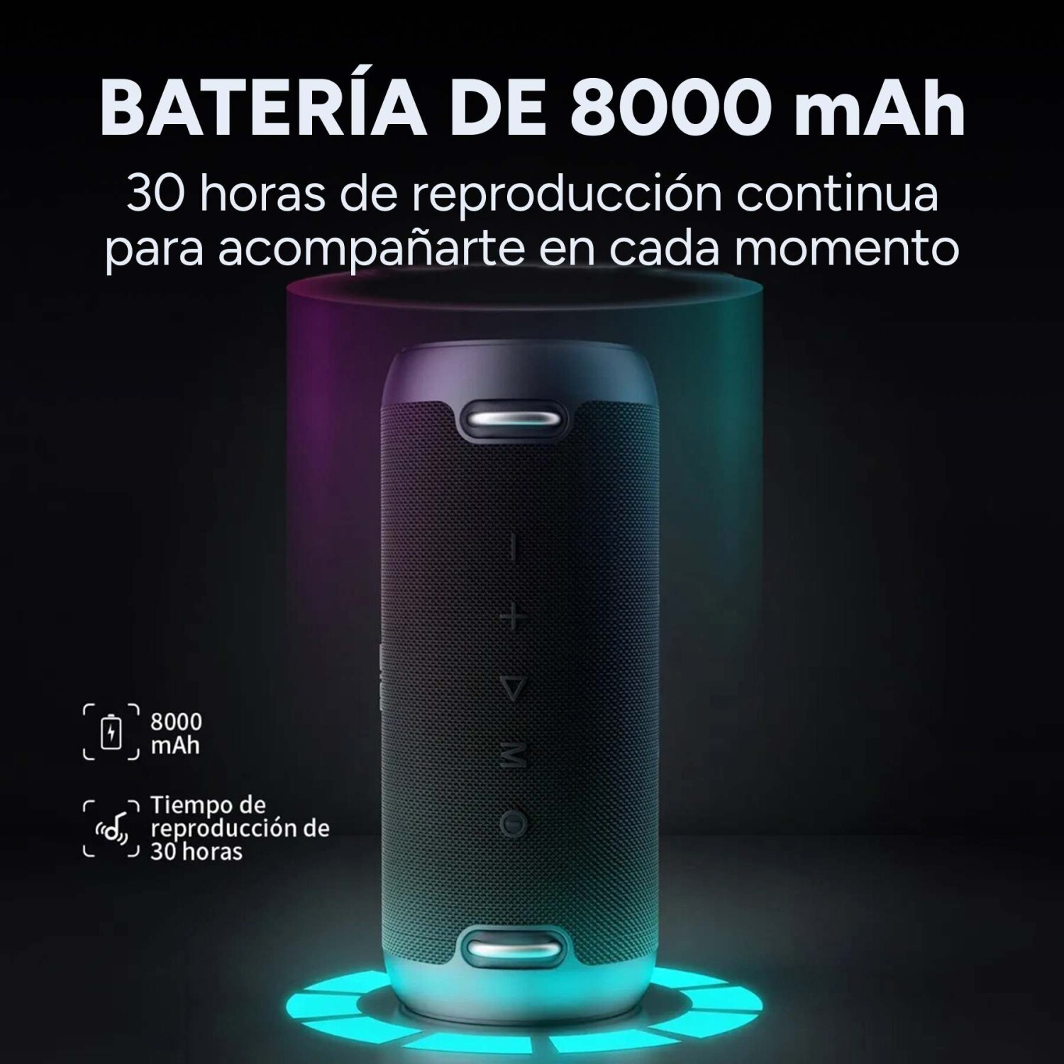Parlante Mifa A90 Bluetooth Inalámbrico Portátil IPX8 60W - Color Negro ...