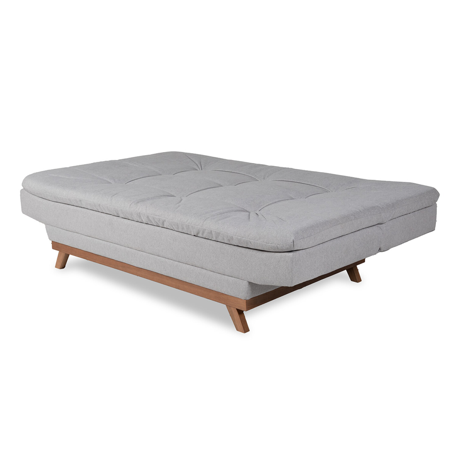Sofá Cama Turim - Tela Microfibra - 2159 (Gris) — NYR Uruguay