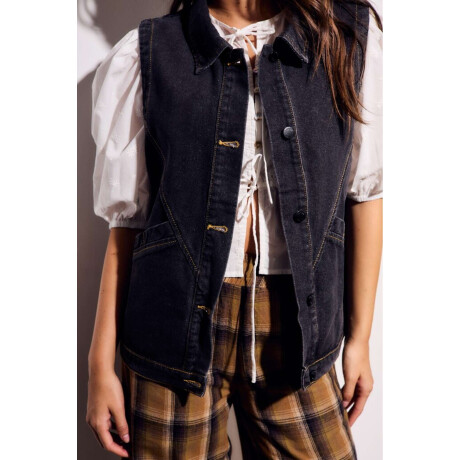 Chaleco Denim - Jean Gris — Tienda Soy Santander