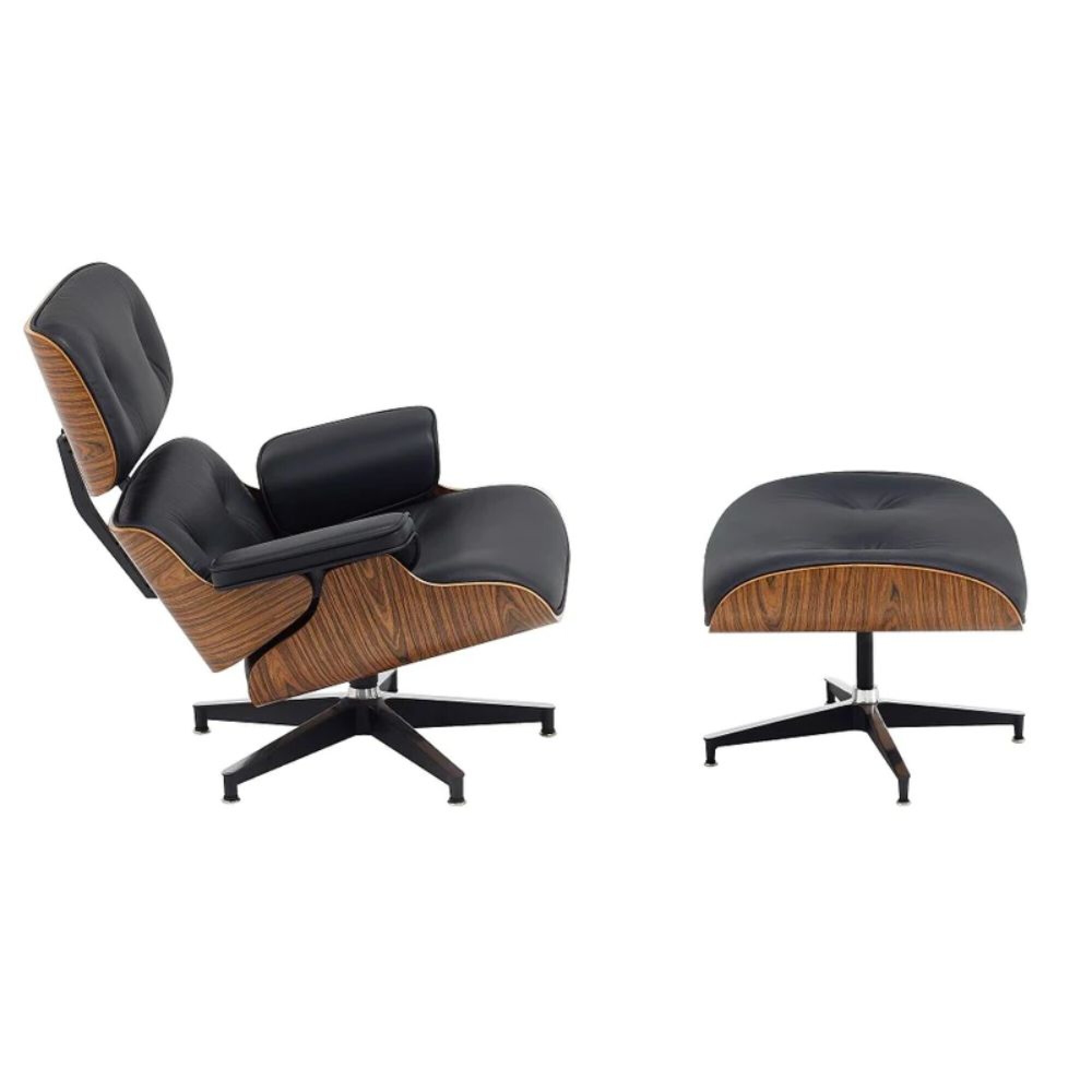 Butaca diseño Eames Lounge Negro — La Cueva Muebles