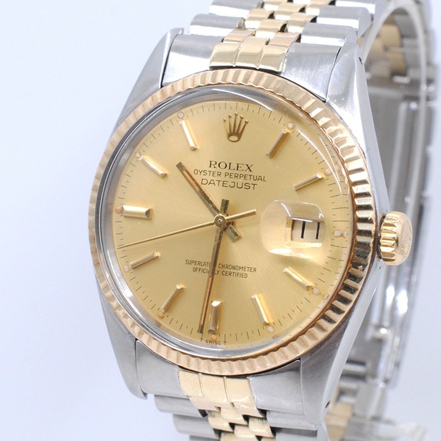 Rolex Datejust 16003 · Acero y Oro 36 mm · Año 1978 Calendario Rápido ...