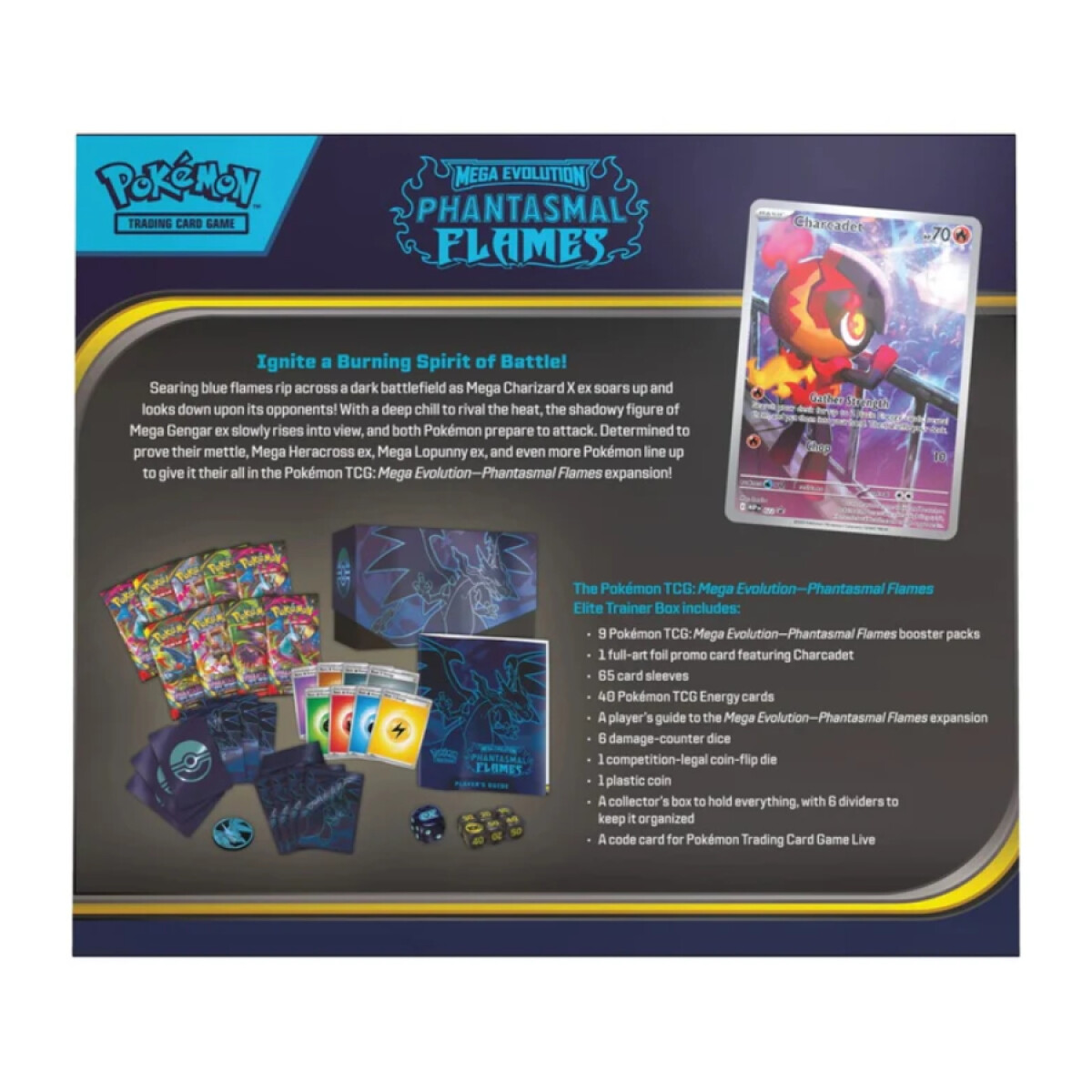 Pokémon Phantasmal Flames ETB — X Uruguay