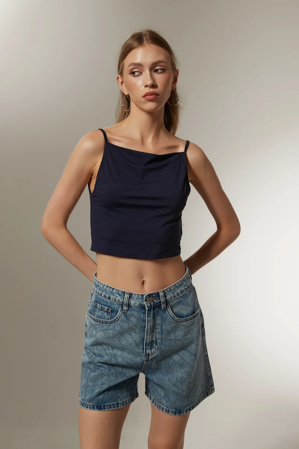 Tops Elopay - Azul Marino — Indian