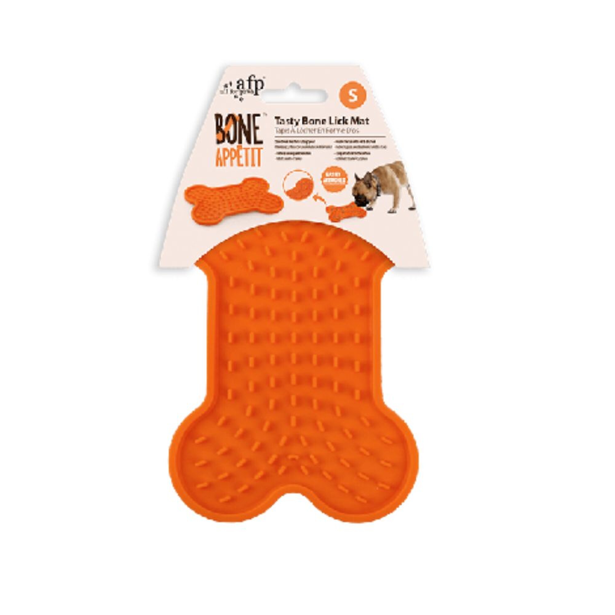Bone Appetite Tasty Bone Lick Mat S 20*14 cm — Pet+