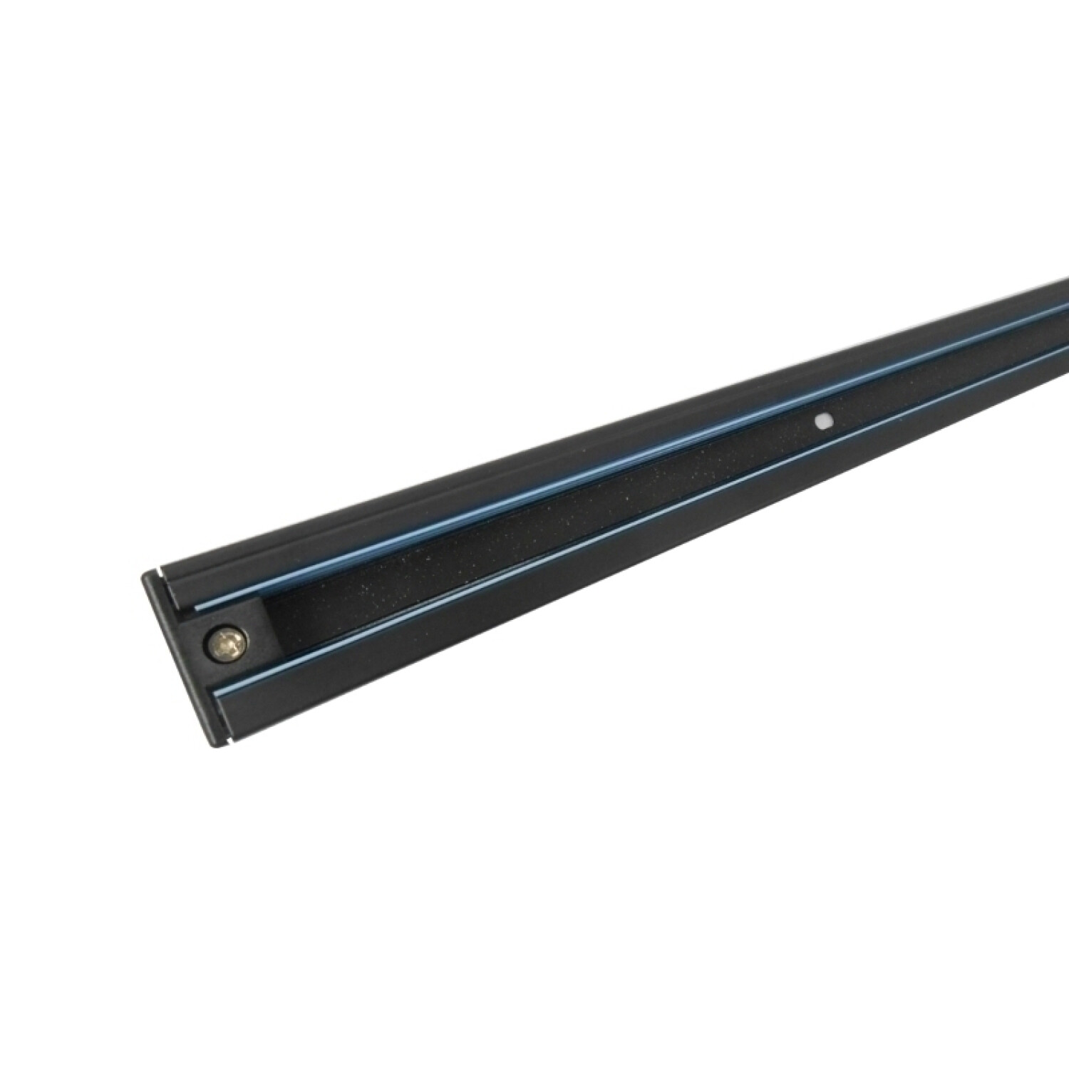 Riel lineal electrificado de tres vías, negro 1M - NV1502 — Fivisa