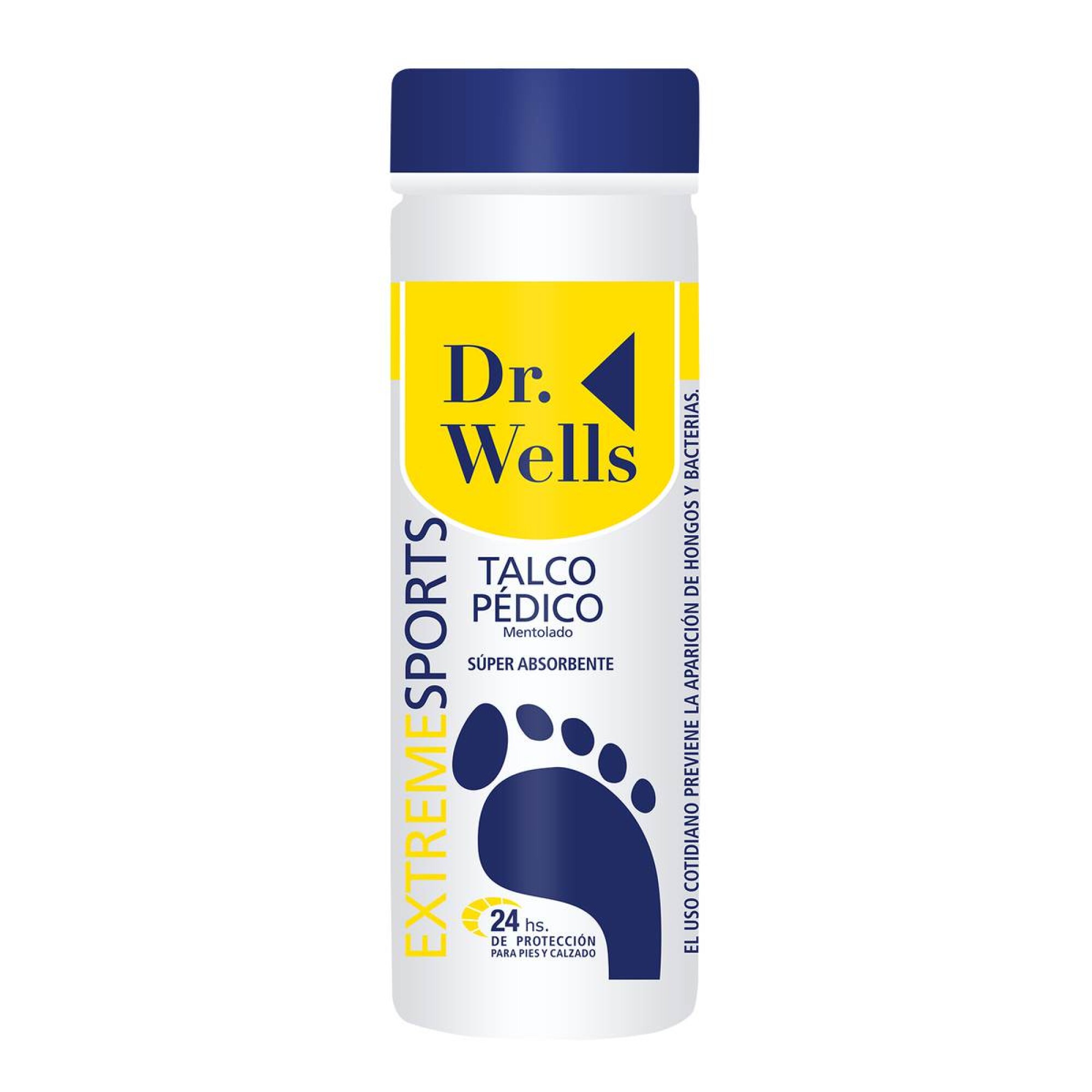 DR WELLS EXTREME TALCO PEDICO X 100GR UN — Farmacenter