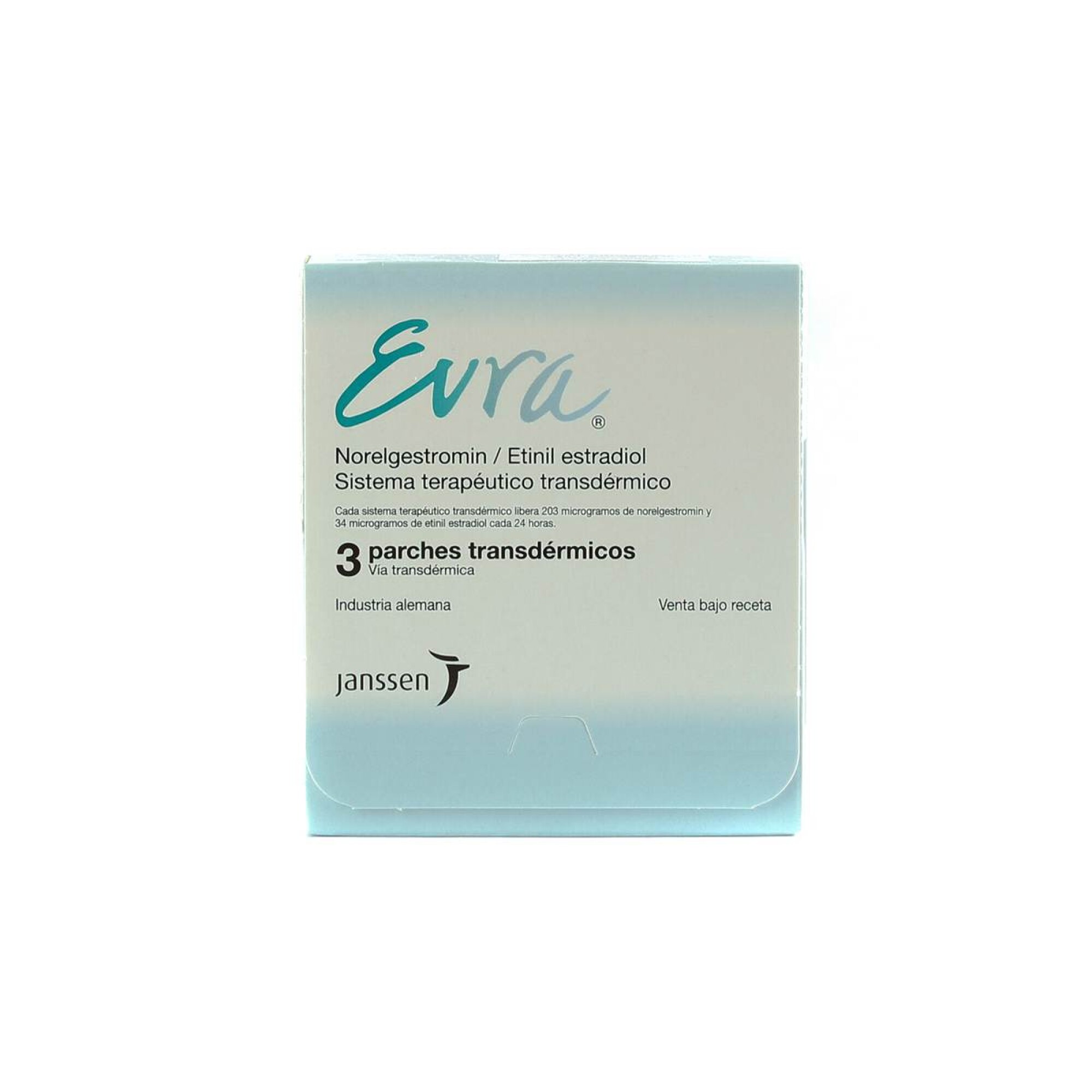 EVRA PARCHES X 3 CJ — Farmacenter