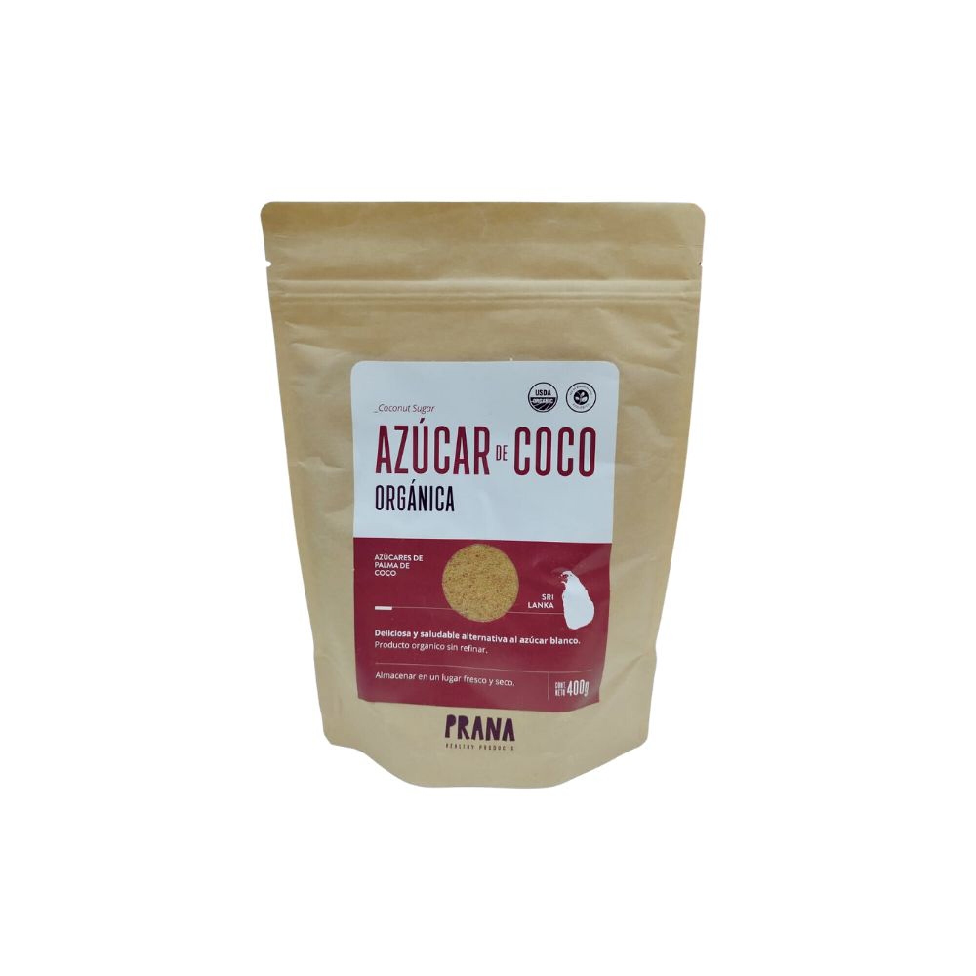 Azúcar de coco Prana Orgánica 400g — La Molienda