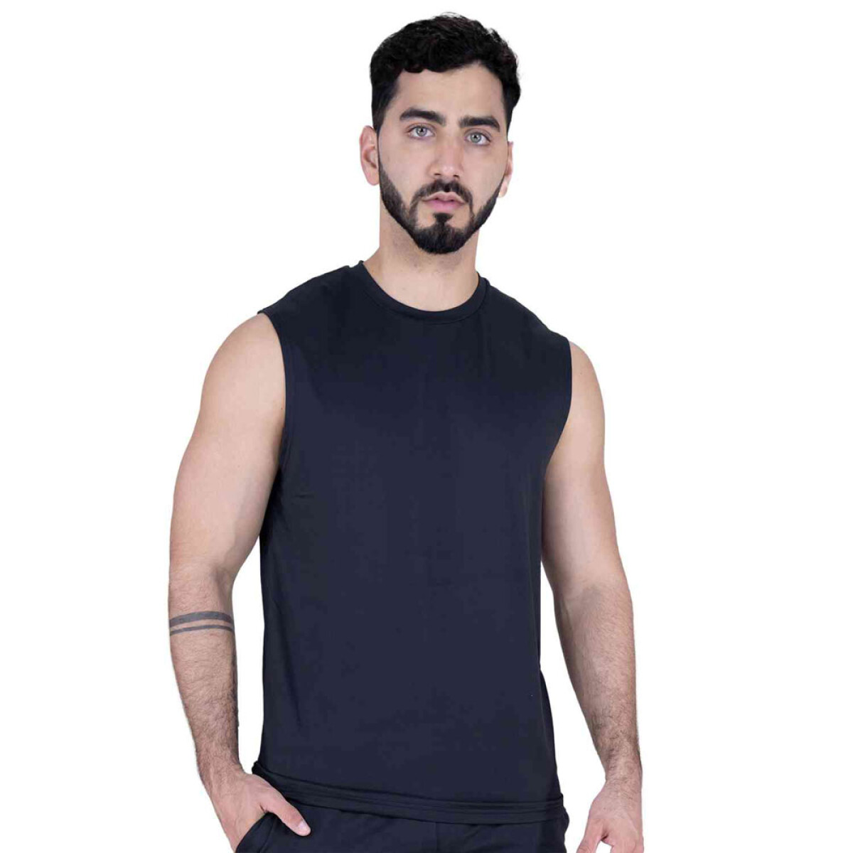 TANK MEN POLY/SPX EVERLAST E-DAY KH M6 M - BK — Sallustro