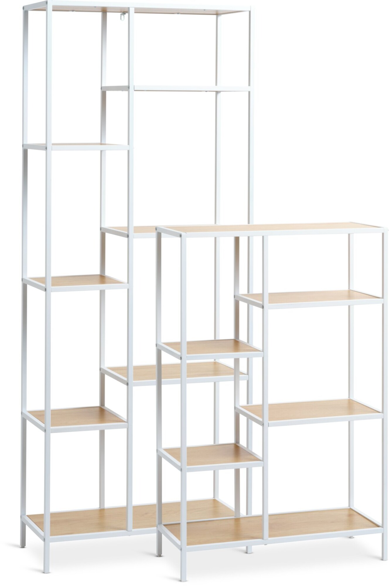 Estantería TRAPPEDAL 7 est color roble — JYSK