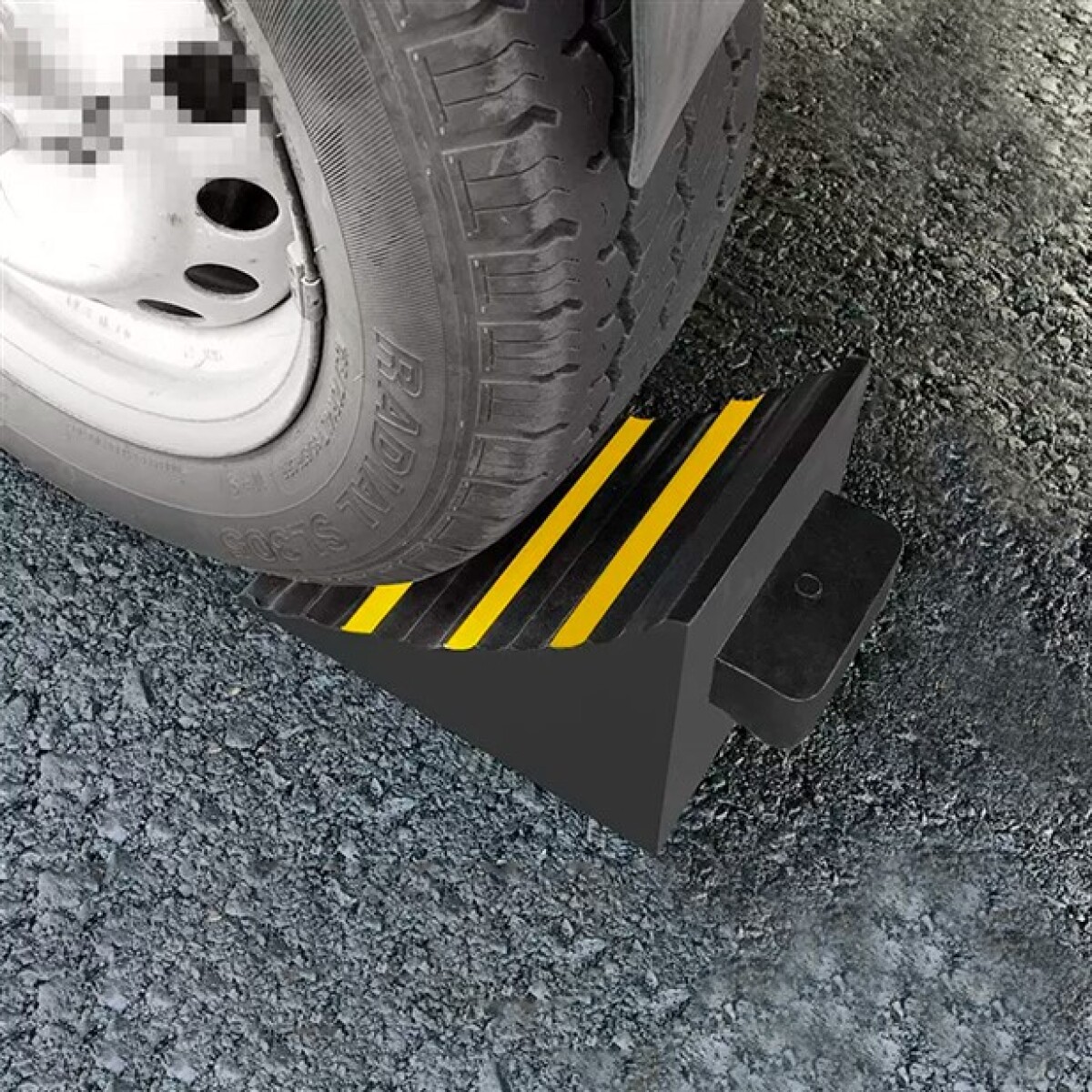 ACCESORIO EXTERIOR - TOPE GOMA REGLAMENTARIO PARA CAMION 25X16X16 ...