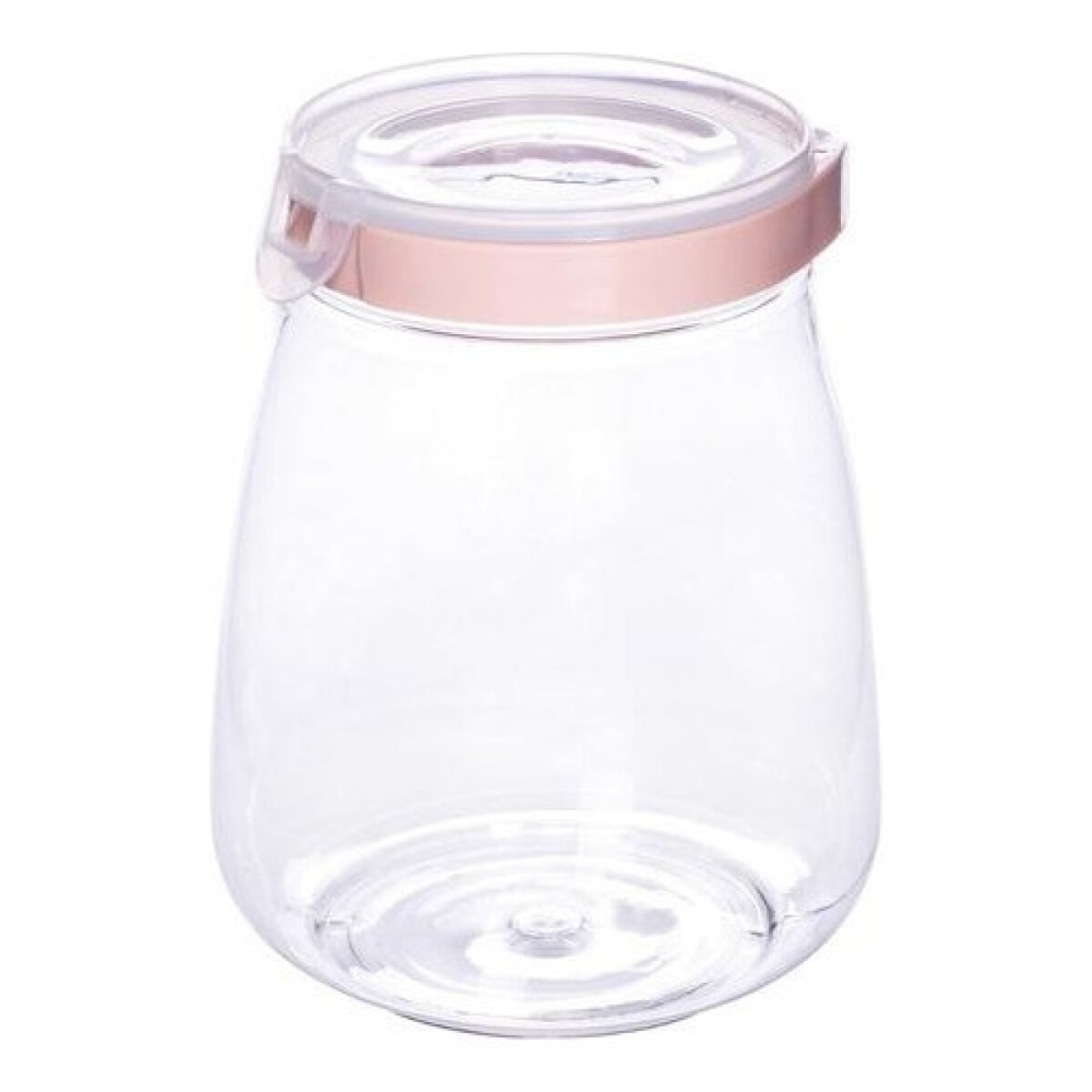 Recipiente Circular Flip con Tapa Hermetica Plasútil 1.9L - Salmón ...