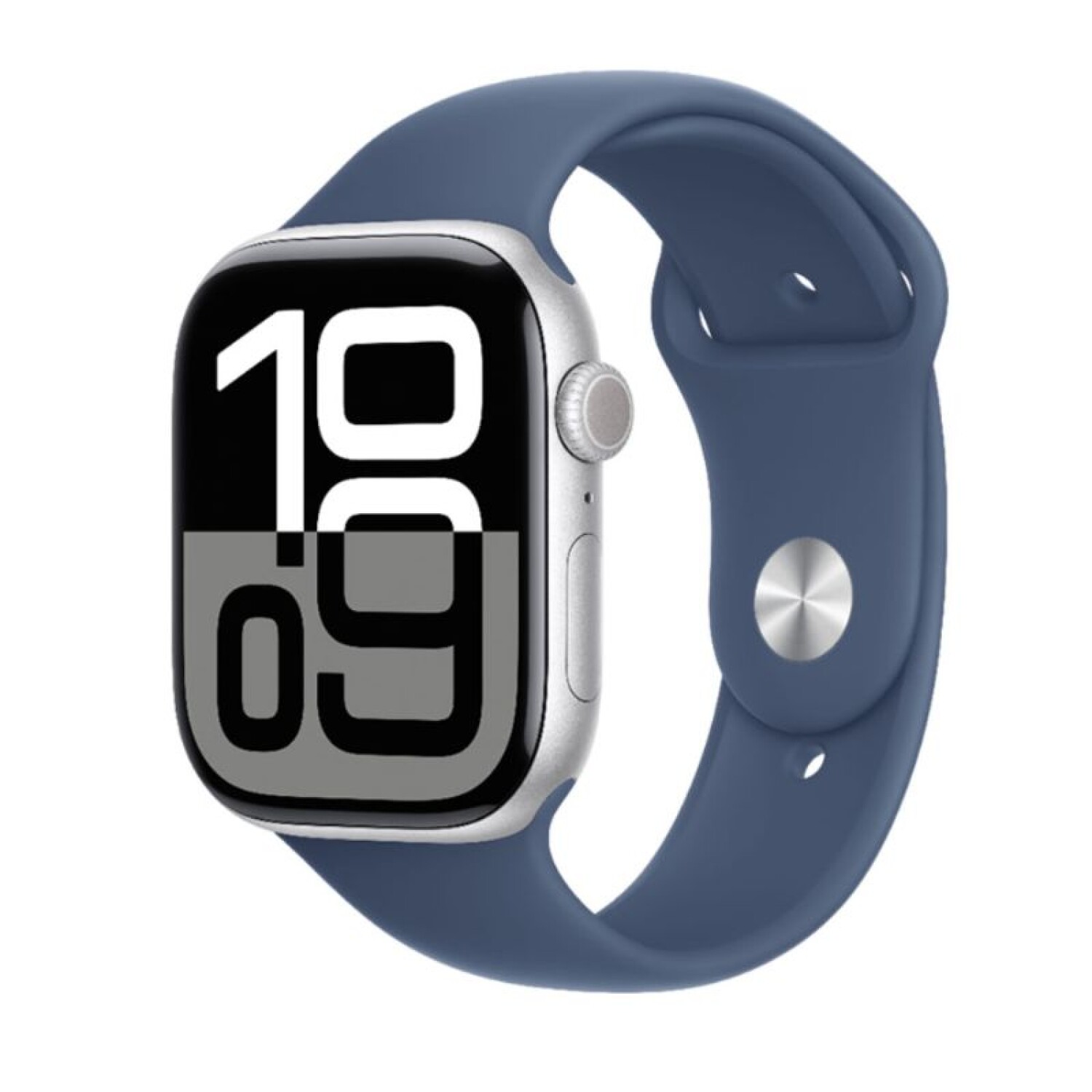Apple Watch Series 10 46mm Silver Al Denim SB S/M (MWWL3LW/A ...