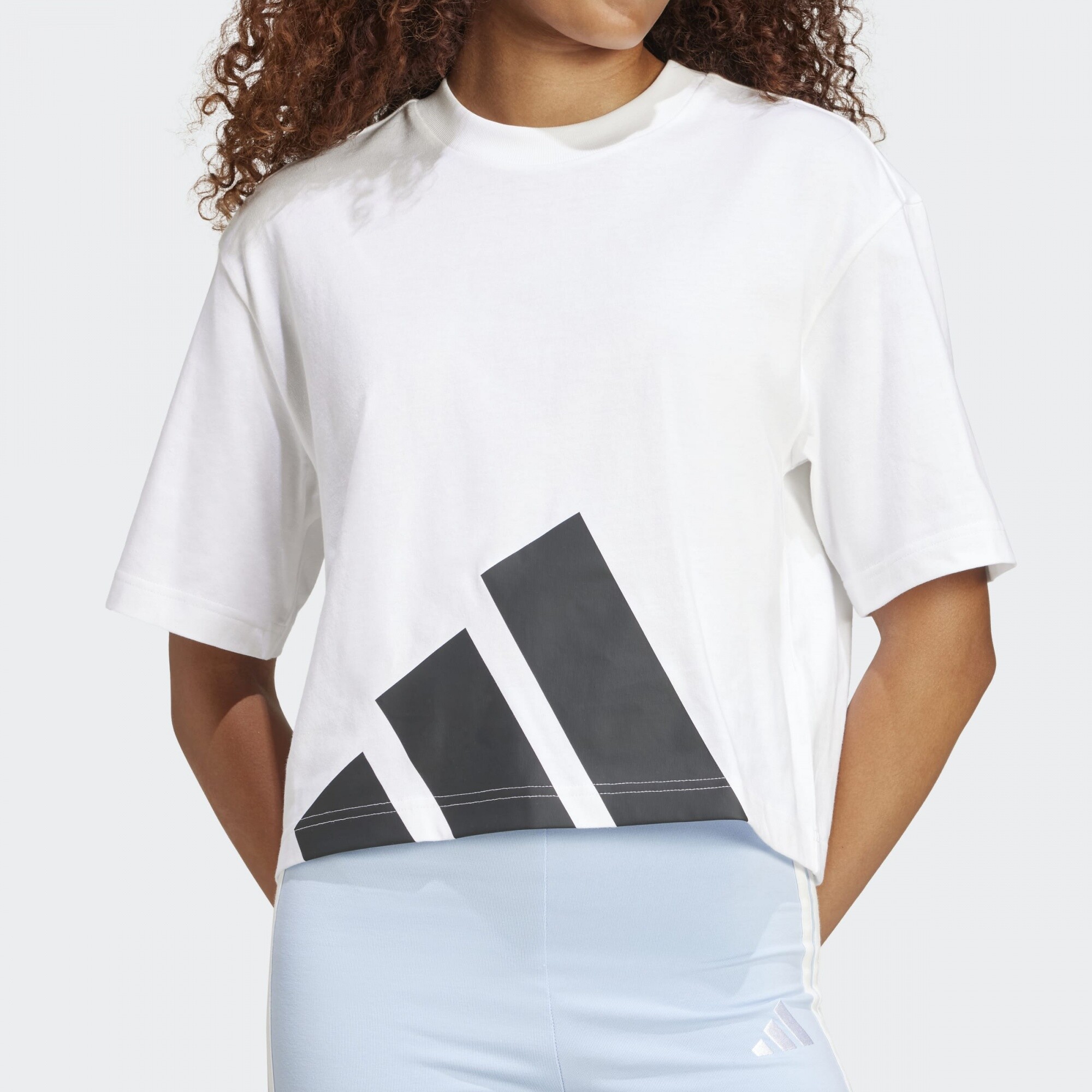 Remera Adidas Essentials Big Logo - Blanco — Pricebox