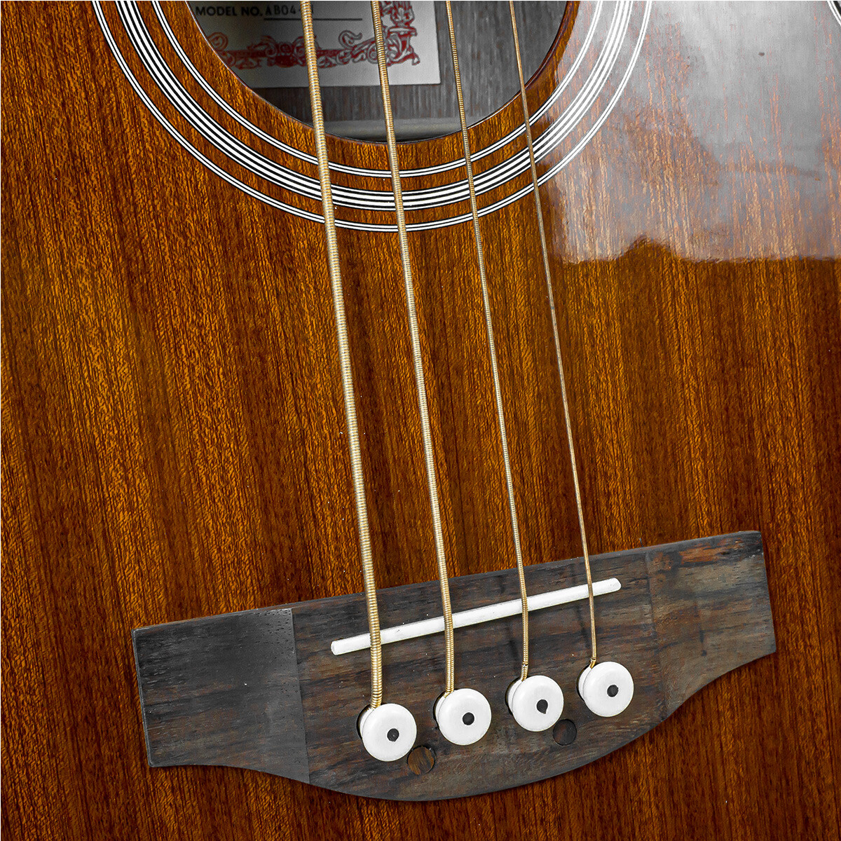 Bajo Electroacústico Memphis Ab04 Natural — Palacio de la Música