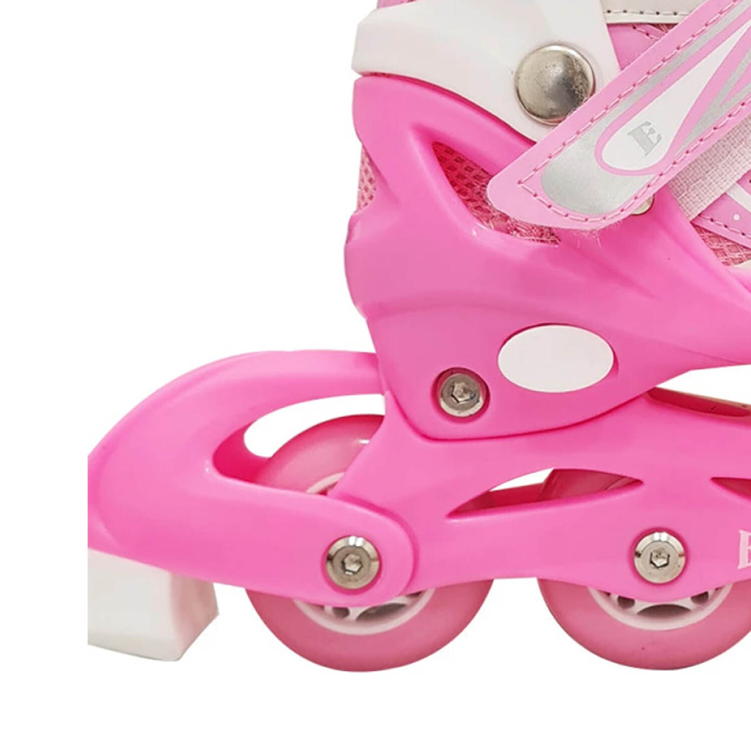 Patin Rollers Extensible Excelente Talles Y Colores - Rosado — El Rey ...