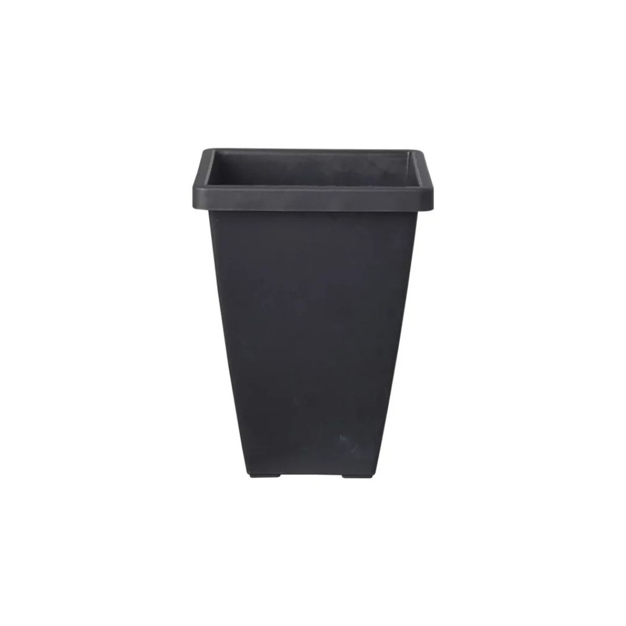 MACETA AZTECA PIRAMIDAL 12 LITROS NEGRO — Todolandia