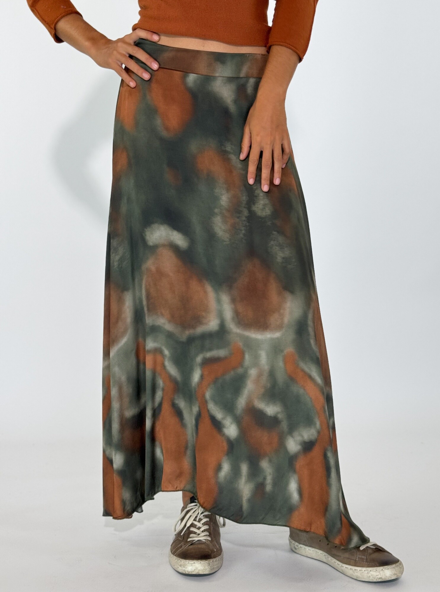 POLLERA FLOYD - VERDE — Panthai