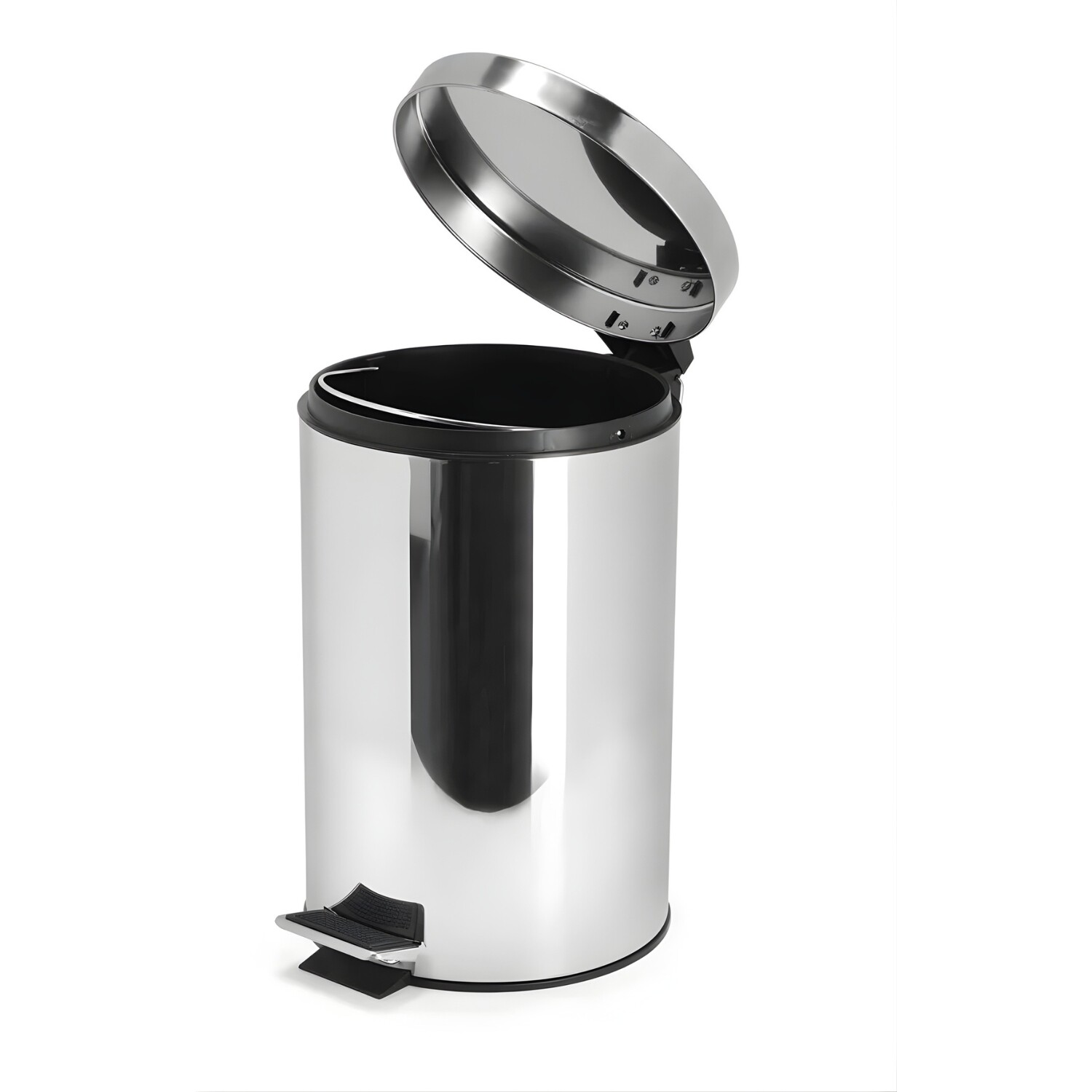 Tacho de Basura 20 Lts Lumax Cesto de Residuos Pedal o Manual - Inox ...