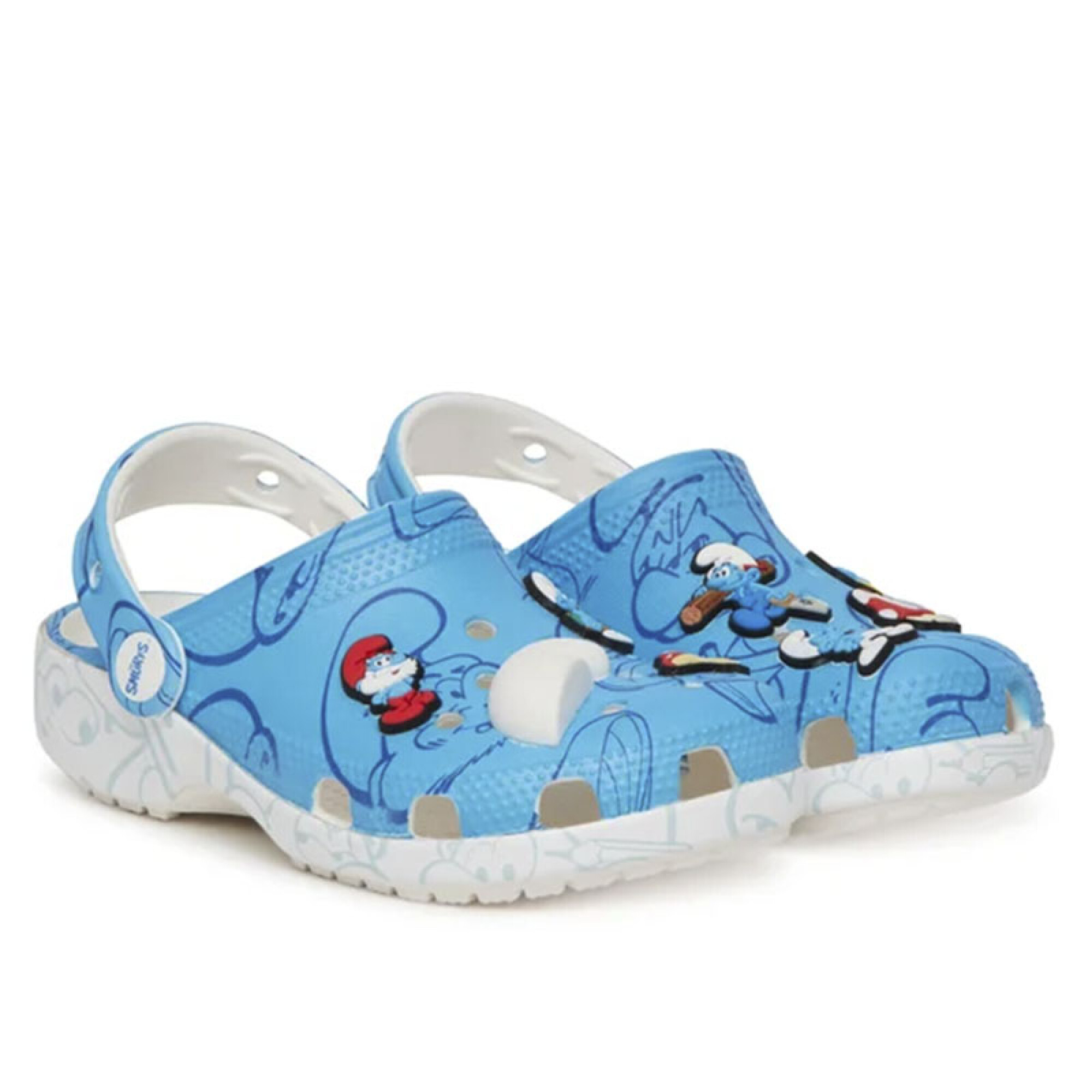 Crocs Classic Clog Pitufos - Azul — Crocs