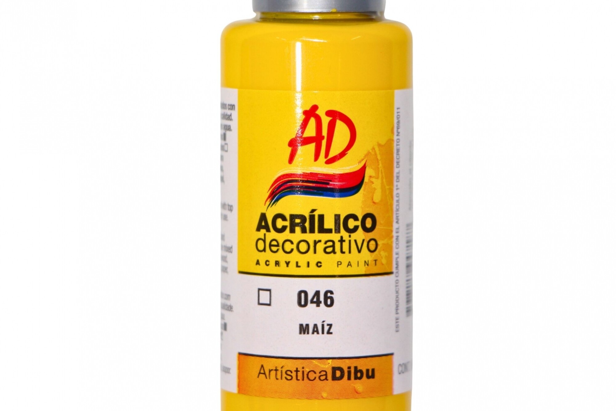 PINTURA ACRILICA ARTISTICA DIBU 60 ML. DIFERENTES COLORES - COLOR MAIZ ...