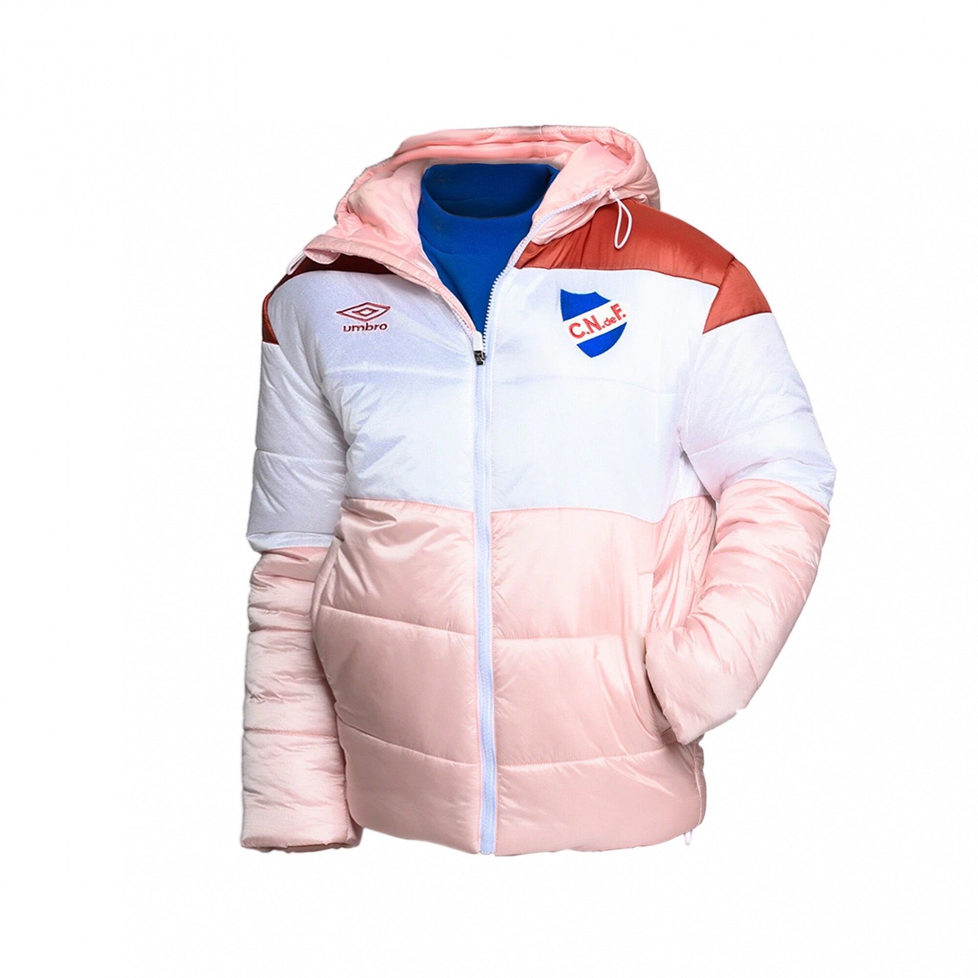 CAMPERA PUFFER CNdeF Nacional Oficial — Somos Fútbol