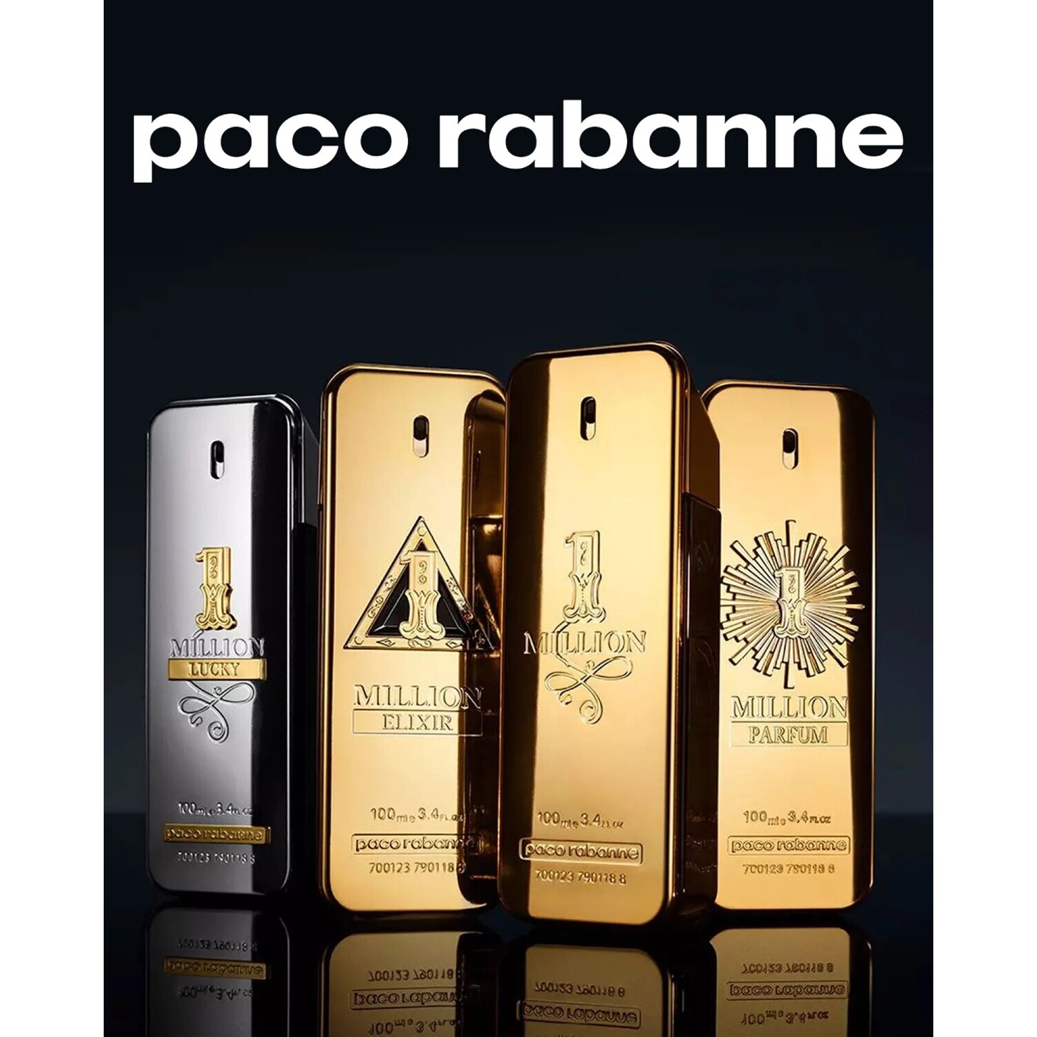 Perfume Paco Rabanne One Million Elixir Intense EDP 100ml Original ...