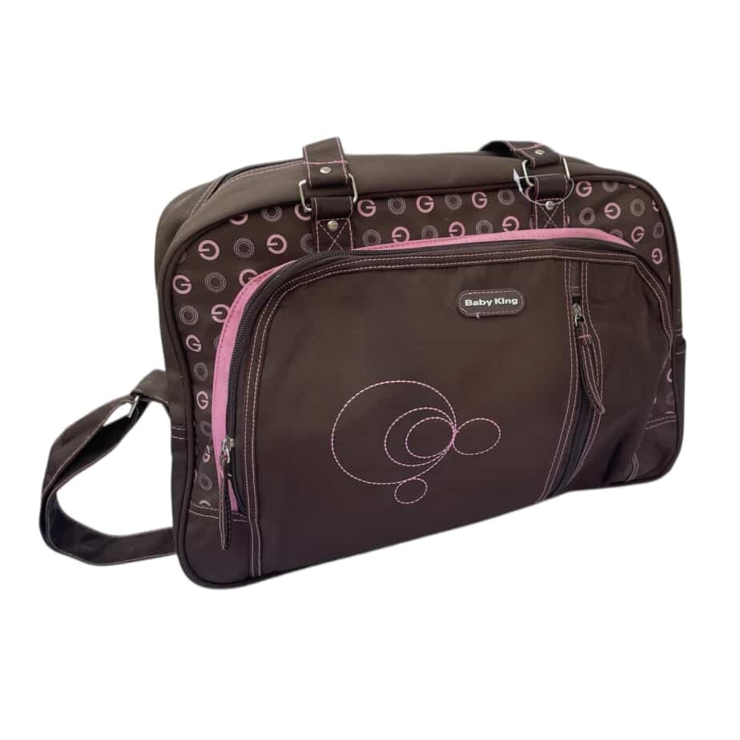 Bolso Maternal con Divisiones y Cambiador C860 - MARRON — Universo Binario
