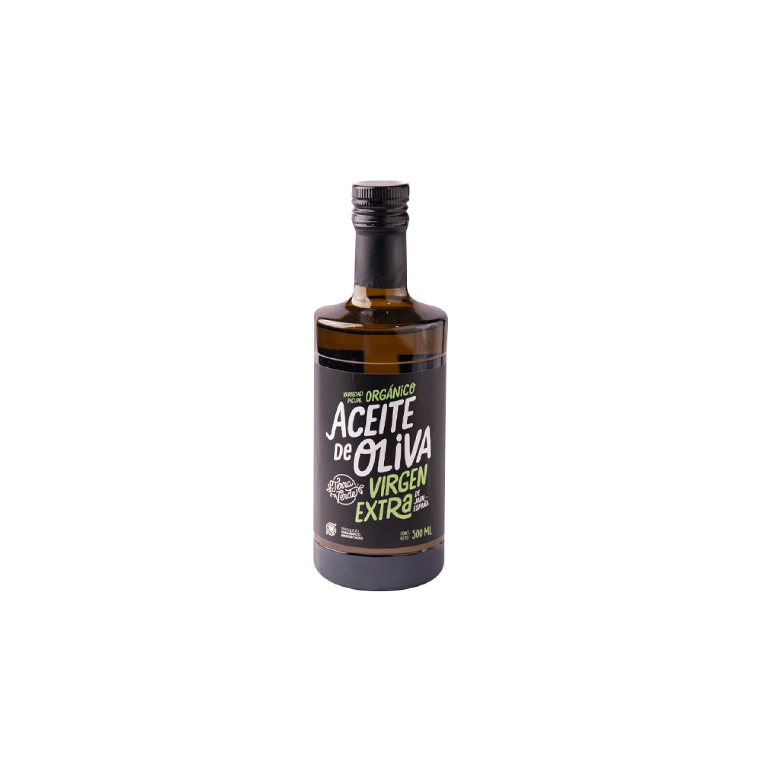 Aceite de oliva virgen extra organico 500ml Terra Verde — La Molienda