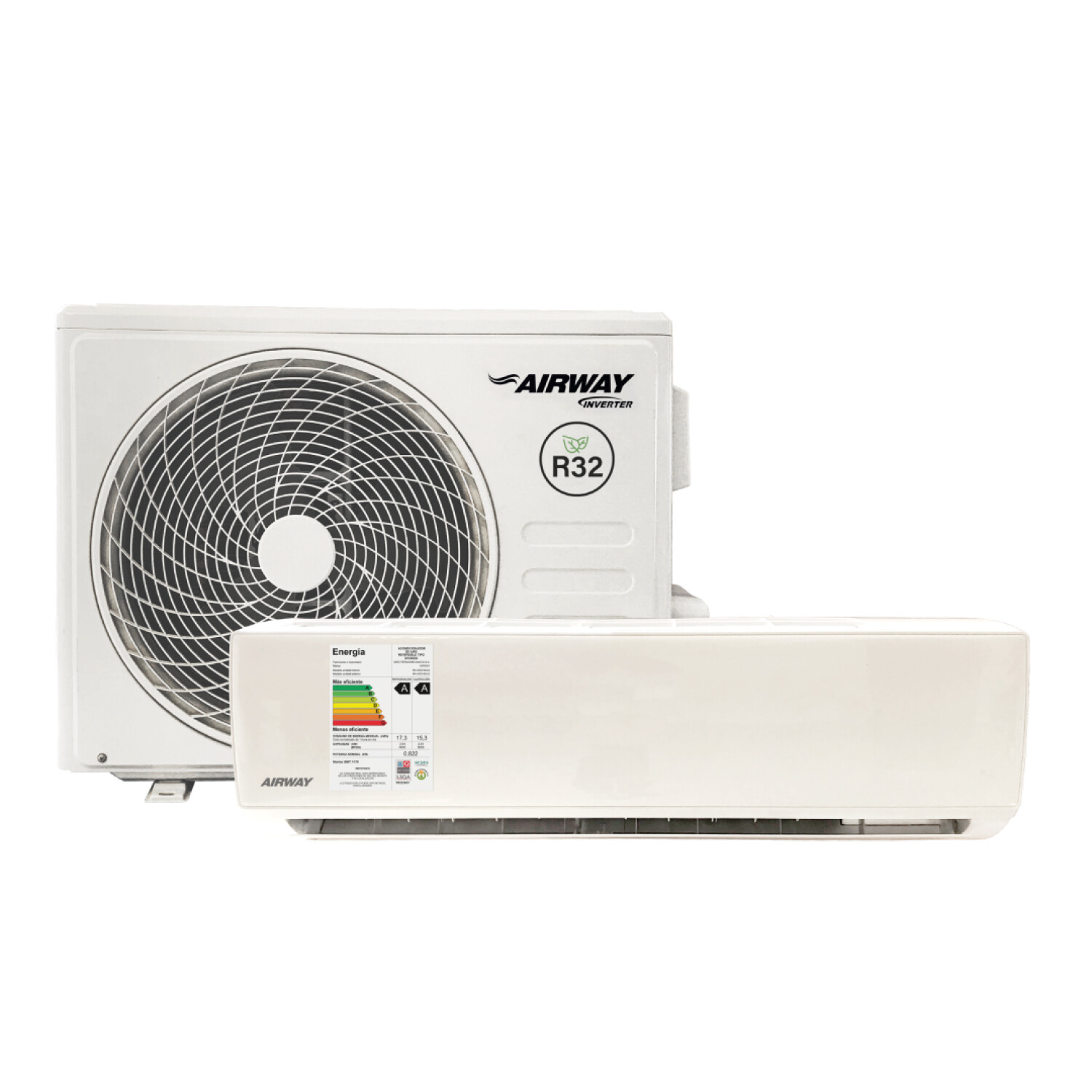 Aire Acondicionado Airway MA-09CHSAI3 9000 BTU - Inverter — Tienda Soy ...
