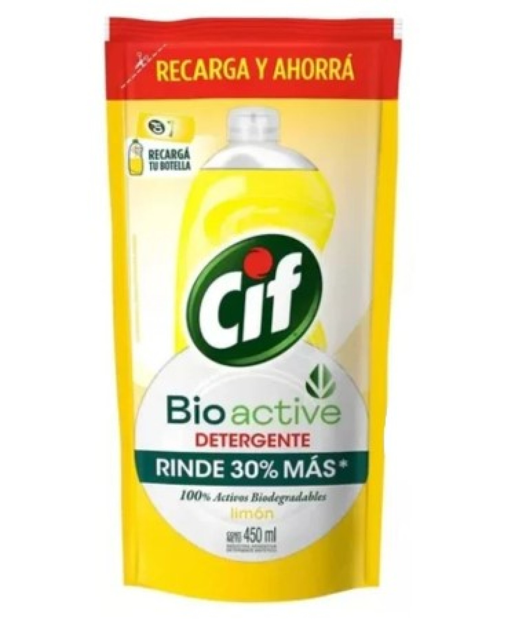 Cif Bioactive detergente 300 ml - Limón — Farmacia Don Bosco