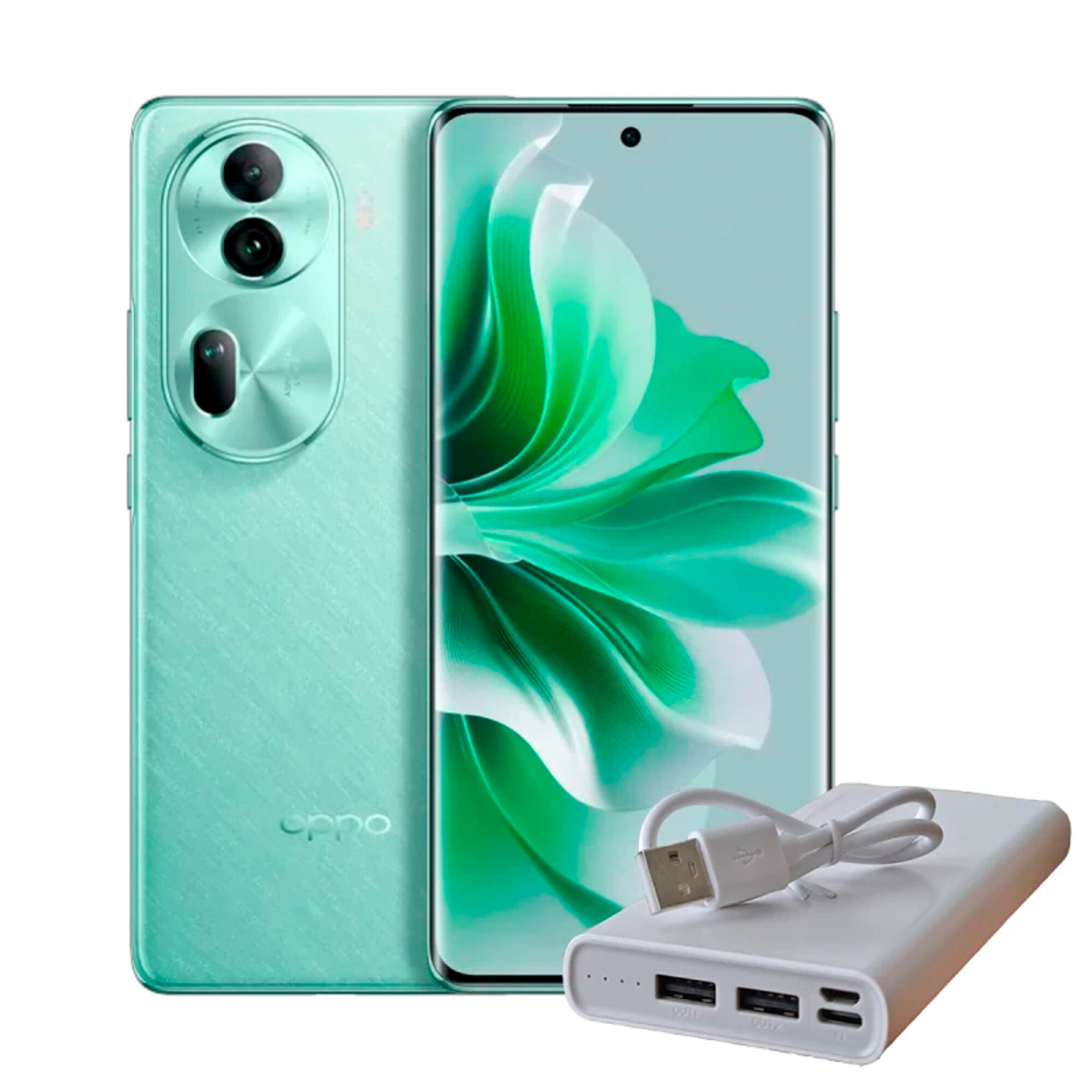 Celular OPPO Reno 11 256GB 12GB 5G Verde — ZonaTecno